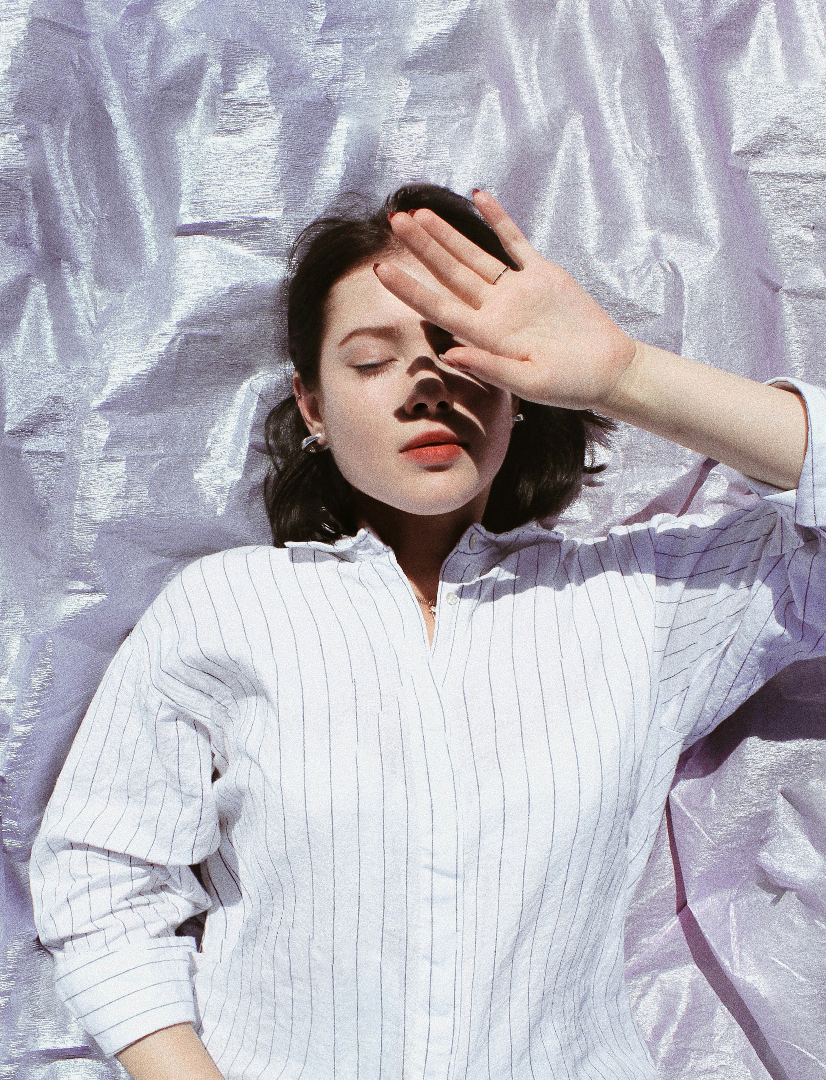 Portrait in Light: A Quiet Shield Beneath the Sun