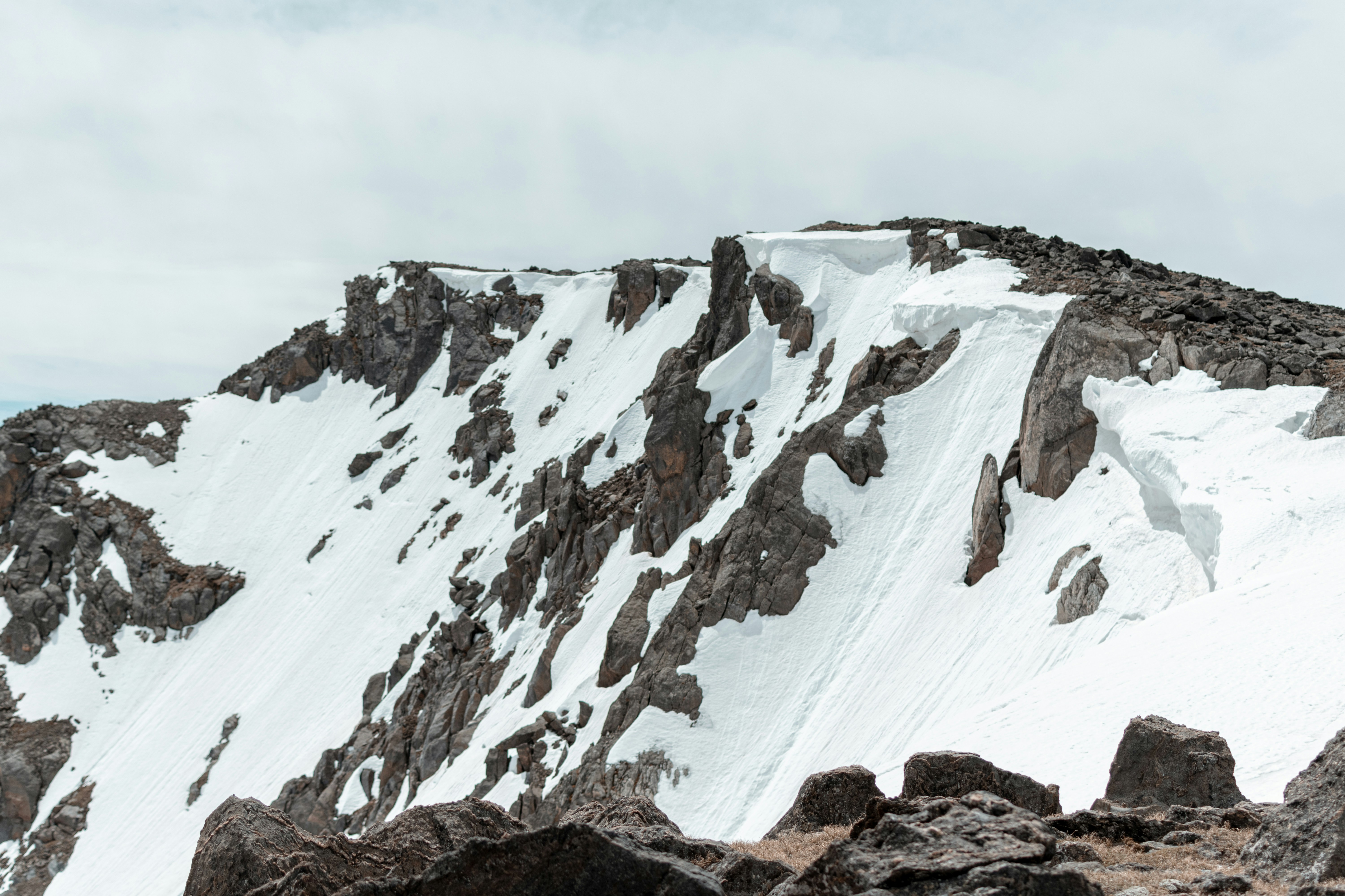 Icy mountain scenery photo – Free Grey Image on Unsplash
