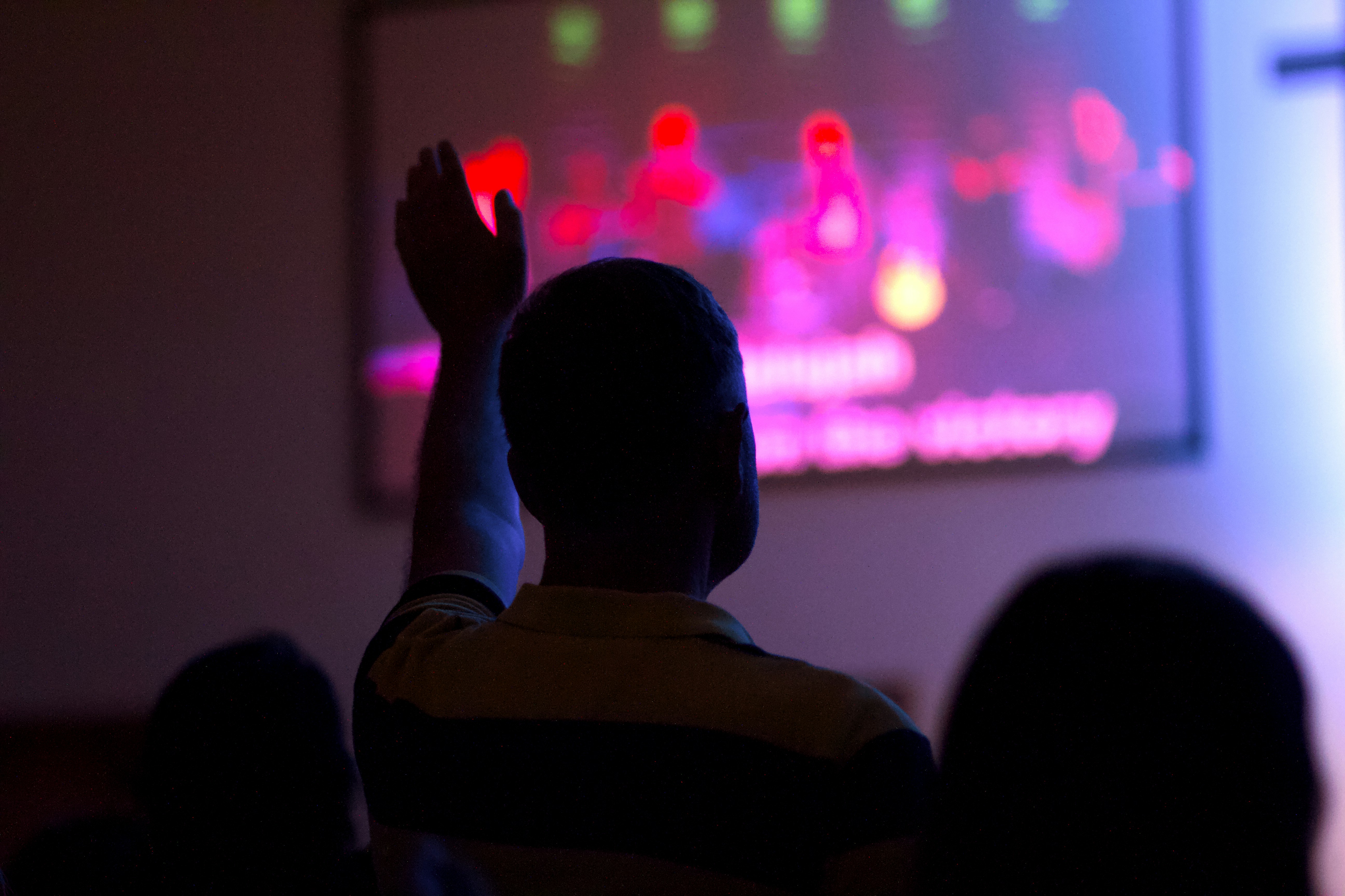 Person raising left hand close-up photography photo – Free New hope ...