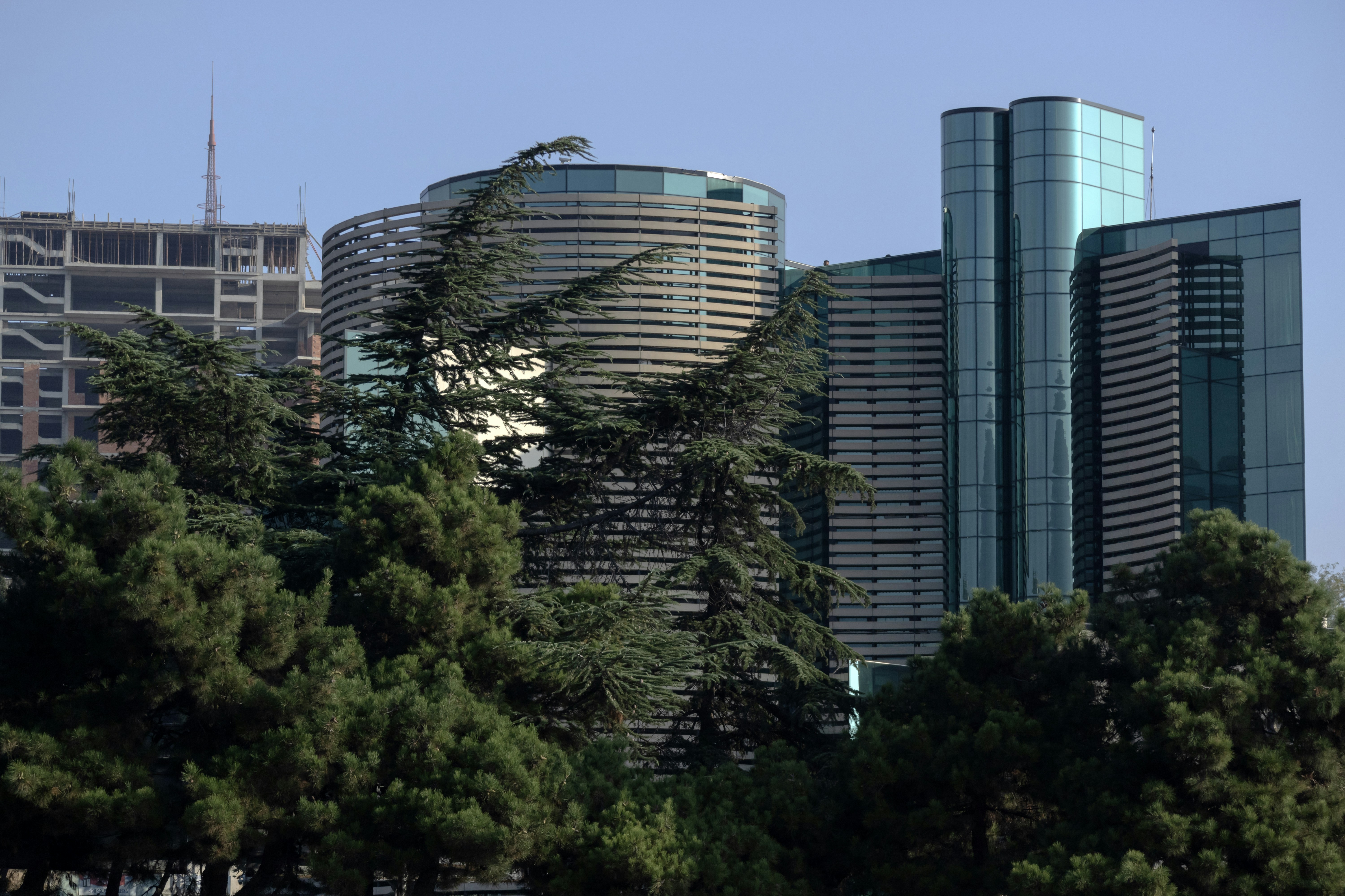 Blue high rise building photo – Free Tbilisi Image on Unsplash