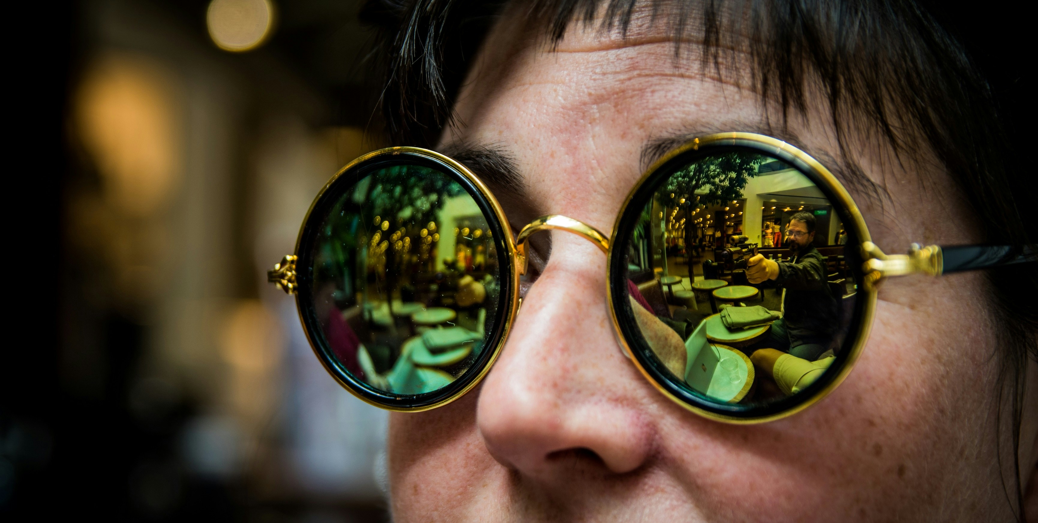Person wearing round sunglasses photo – Free Human Image on Unsplash
