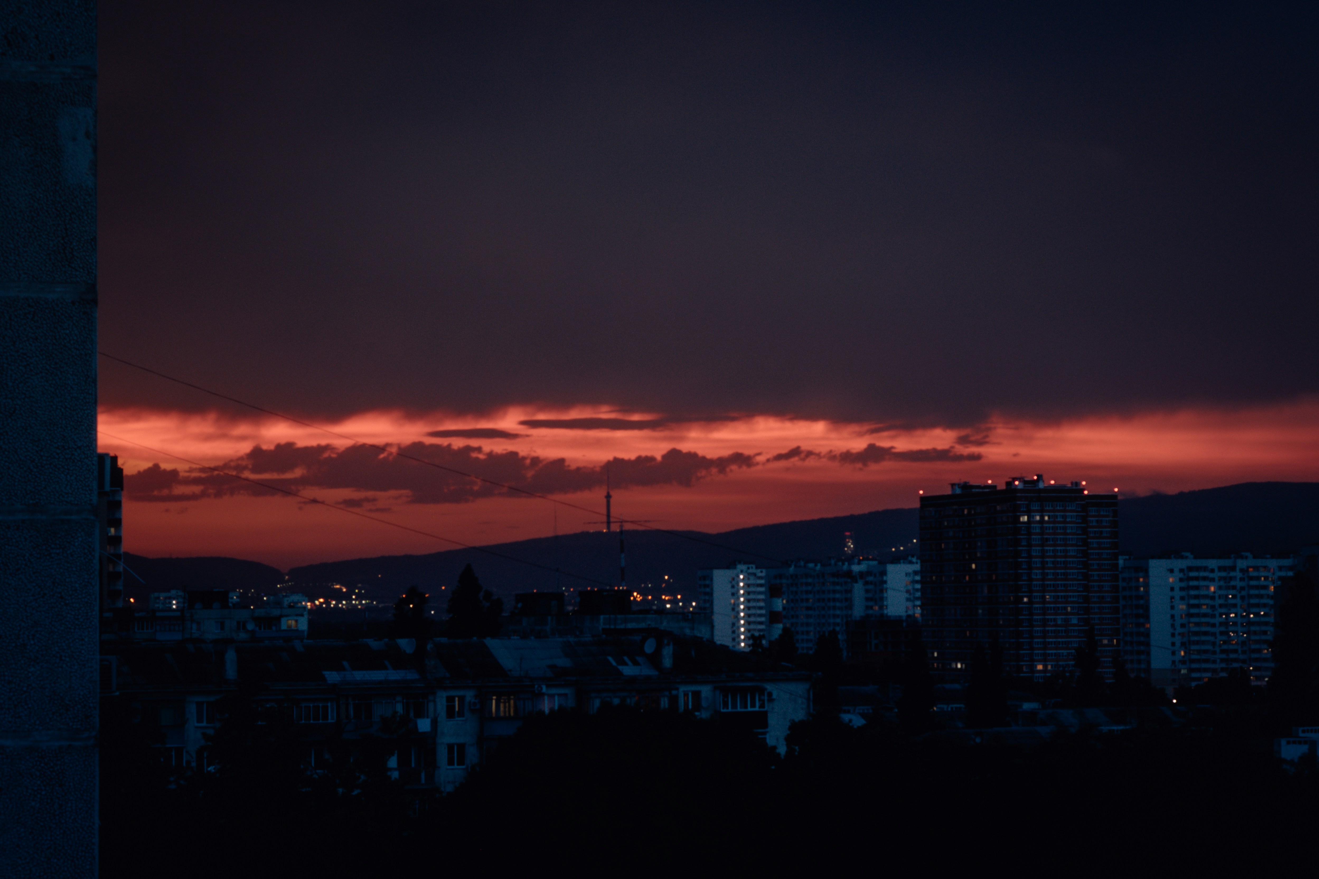 City with high-rise buildings during night time photo – Free Nature ...