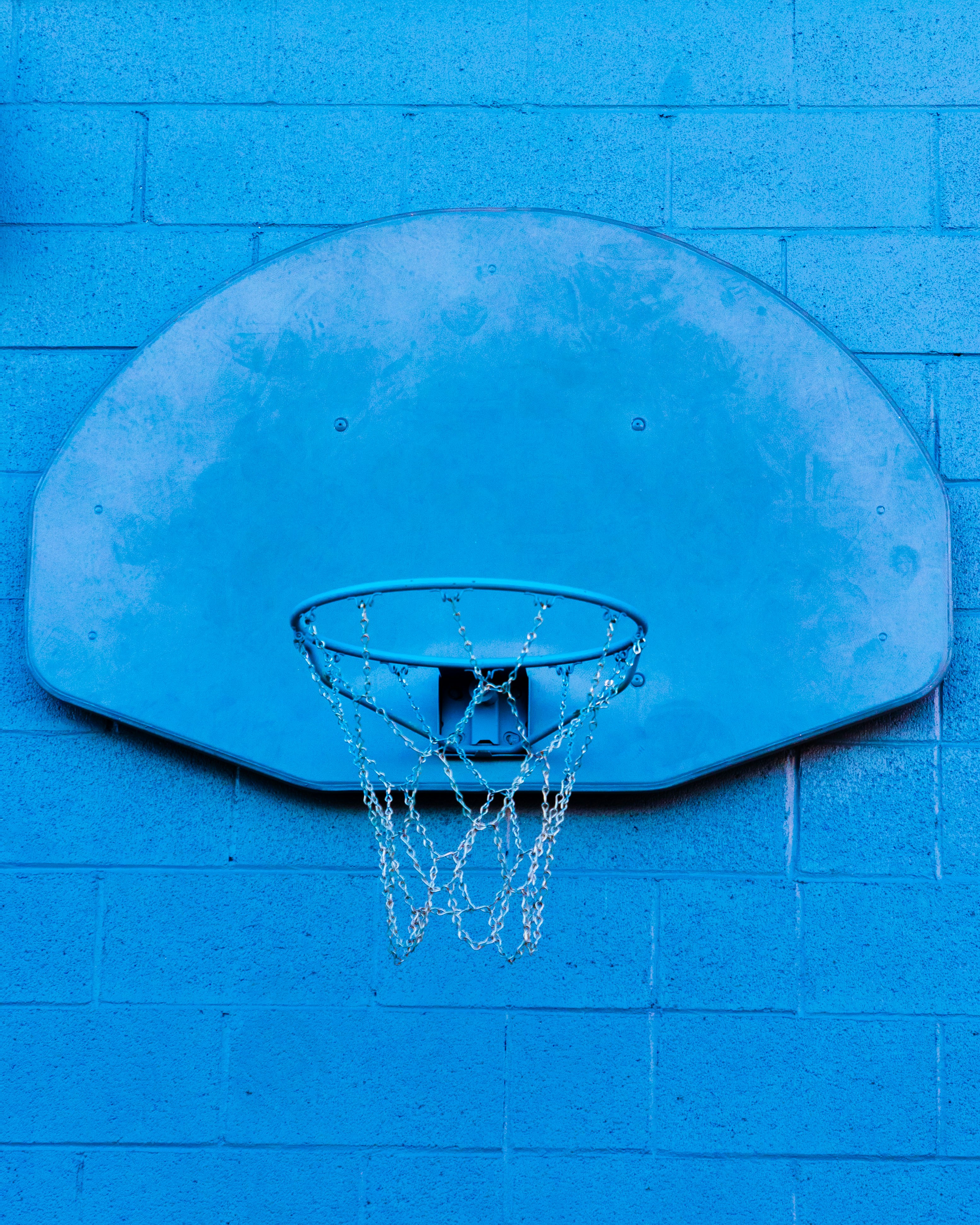 Blue and gray basketball hoop photo – Free Blue Image on Unsplash