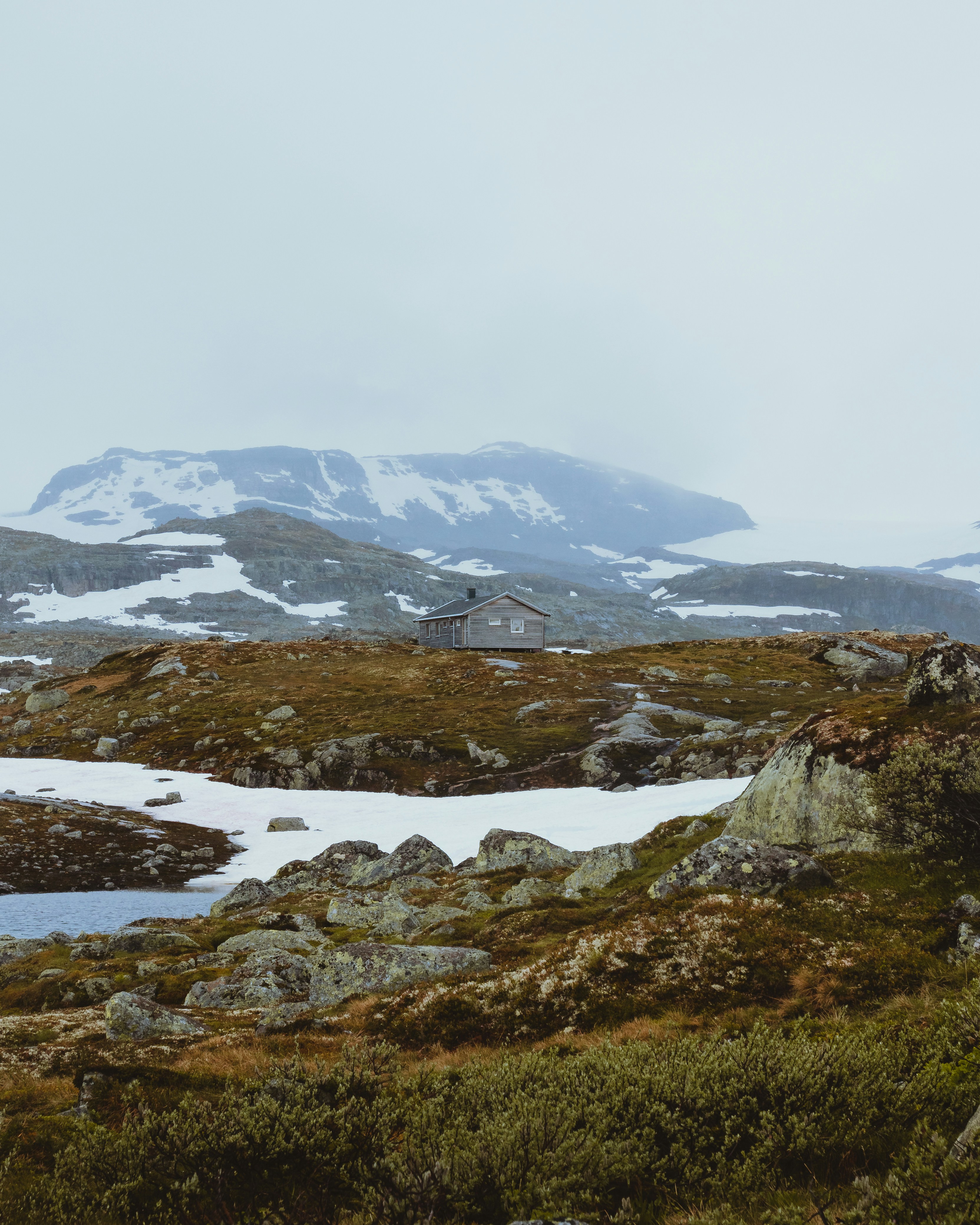 Icy mountain scenery photo – Free Norway Image on Unsplash
