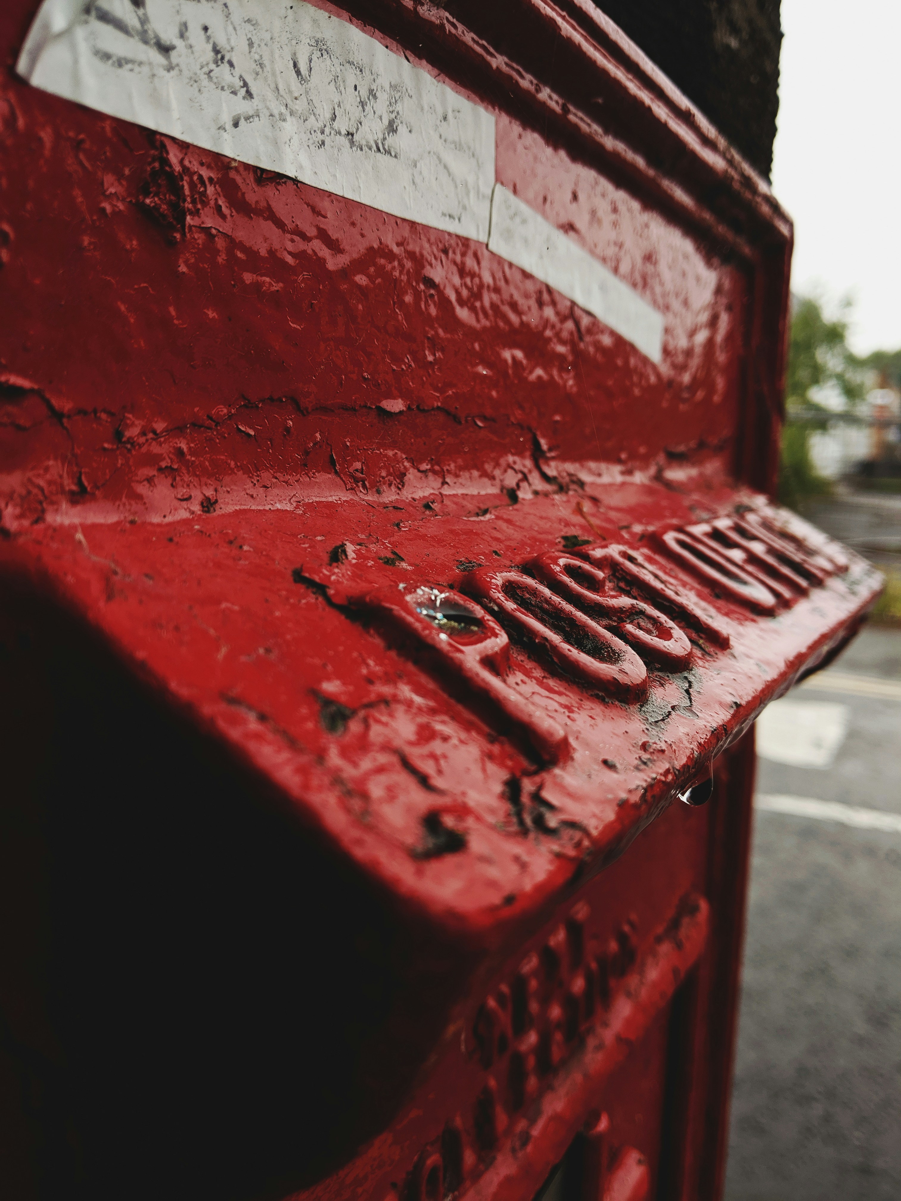 Red mail box photo – Free Post office, street, street photography, red ...