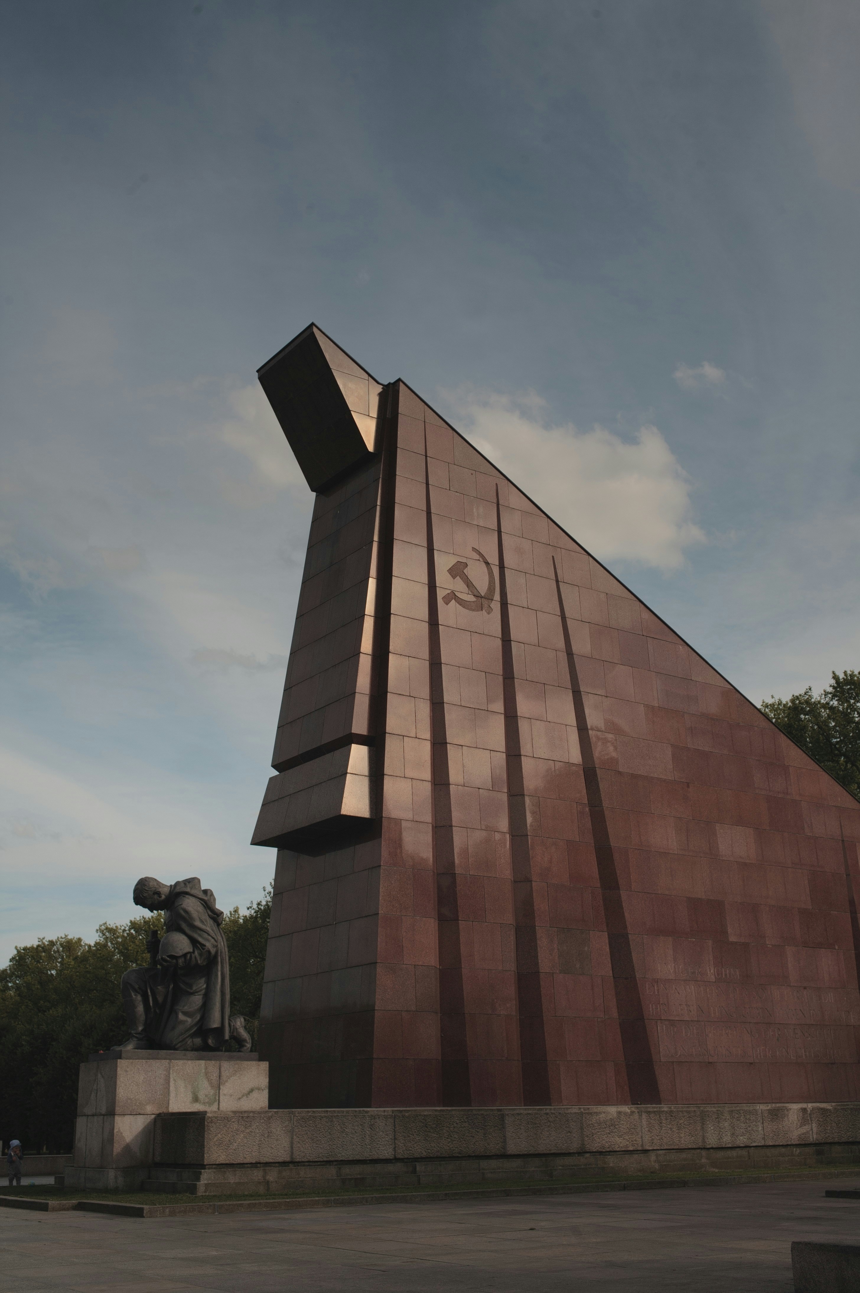 brown concrete structure