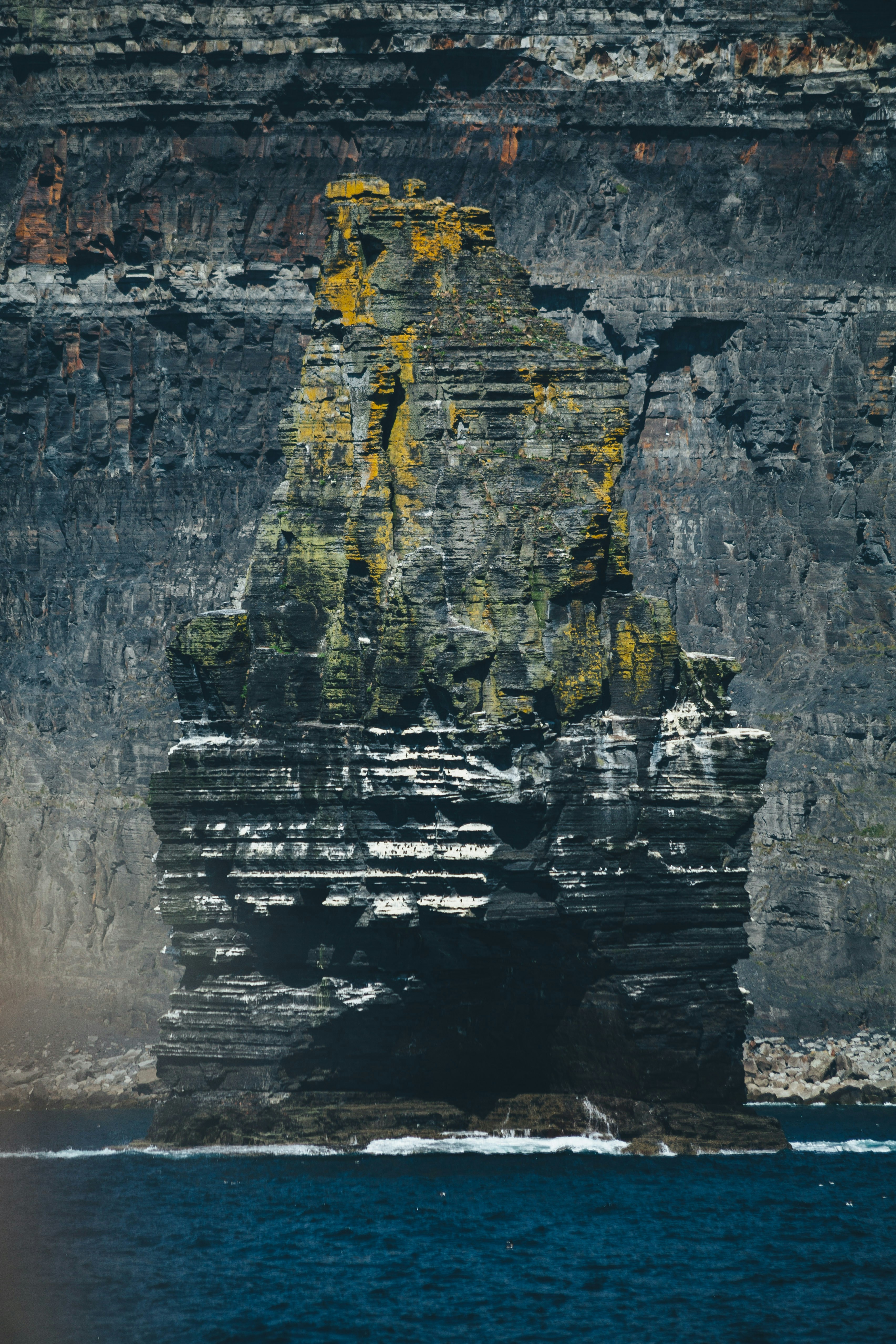 An Branán Mor (sea stack), Lislorkan North, Liscannor, Co. Clare, Ireland
