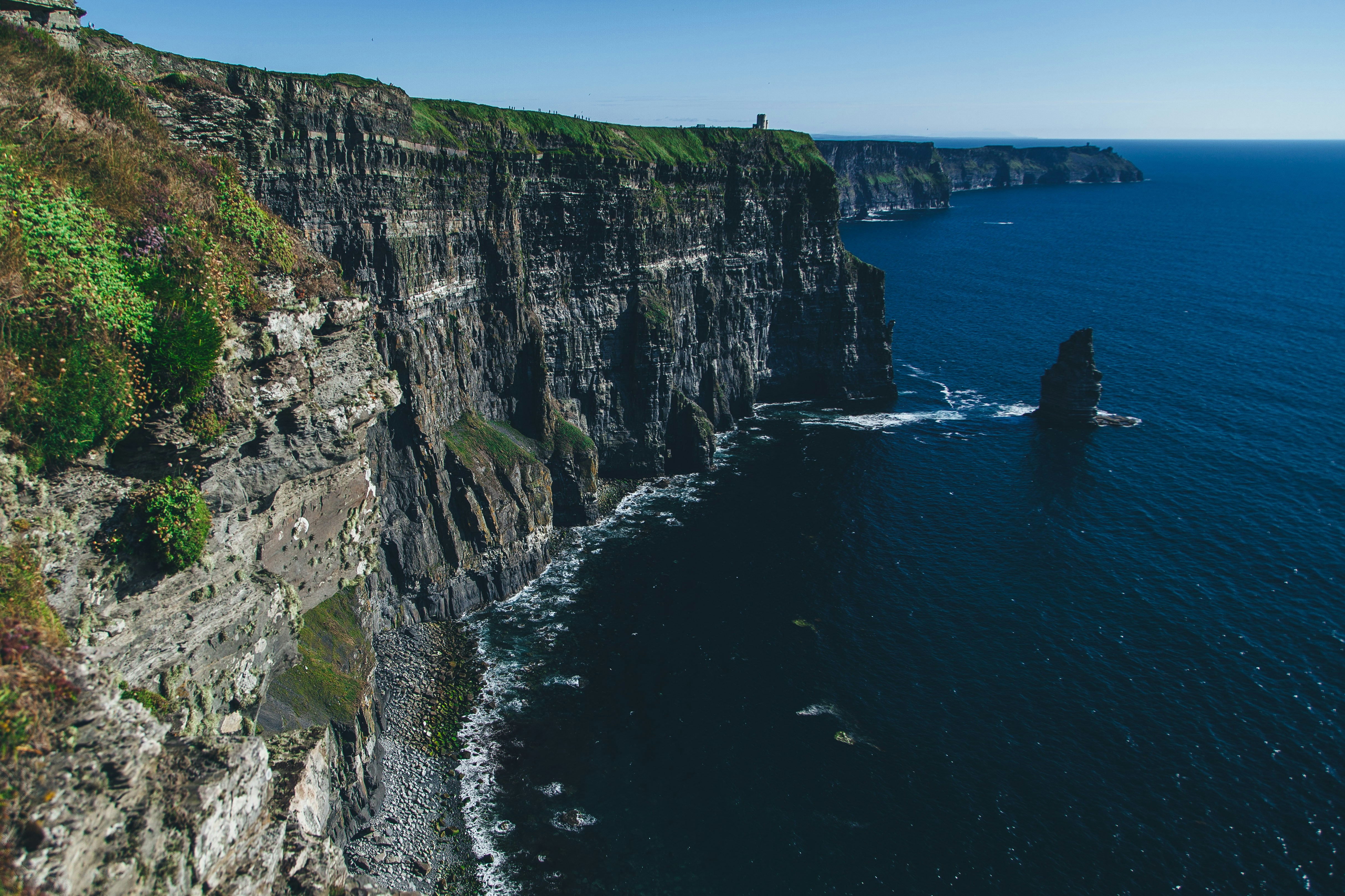 Gray cliff besides body of water photo – Free Ireland Image on Unsplash