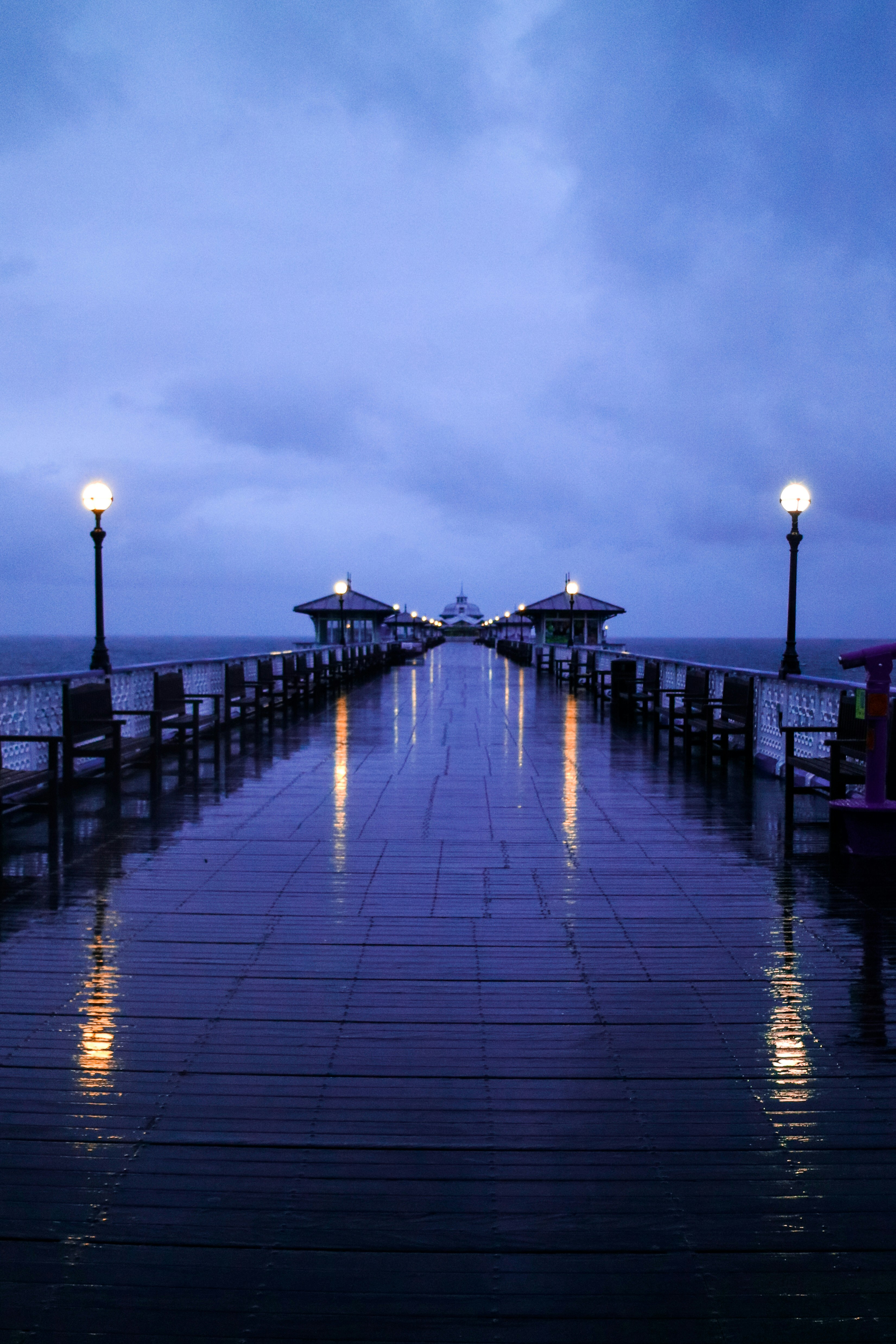 One Point Perspective Photography Dock