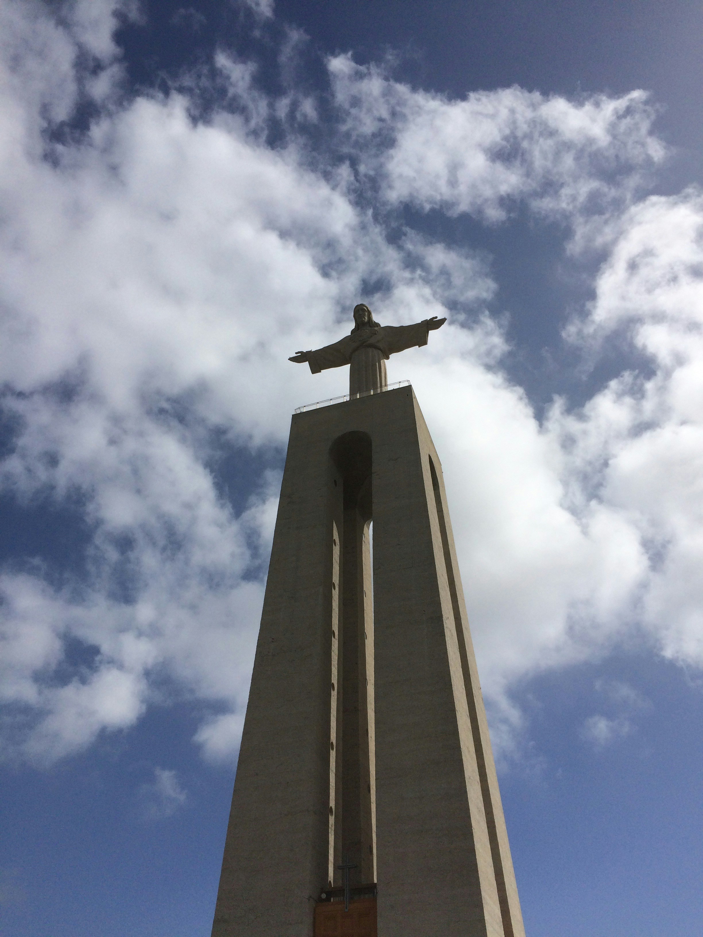 Arms Wide to the Sky: A Monument on a Slim Spire