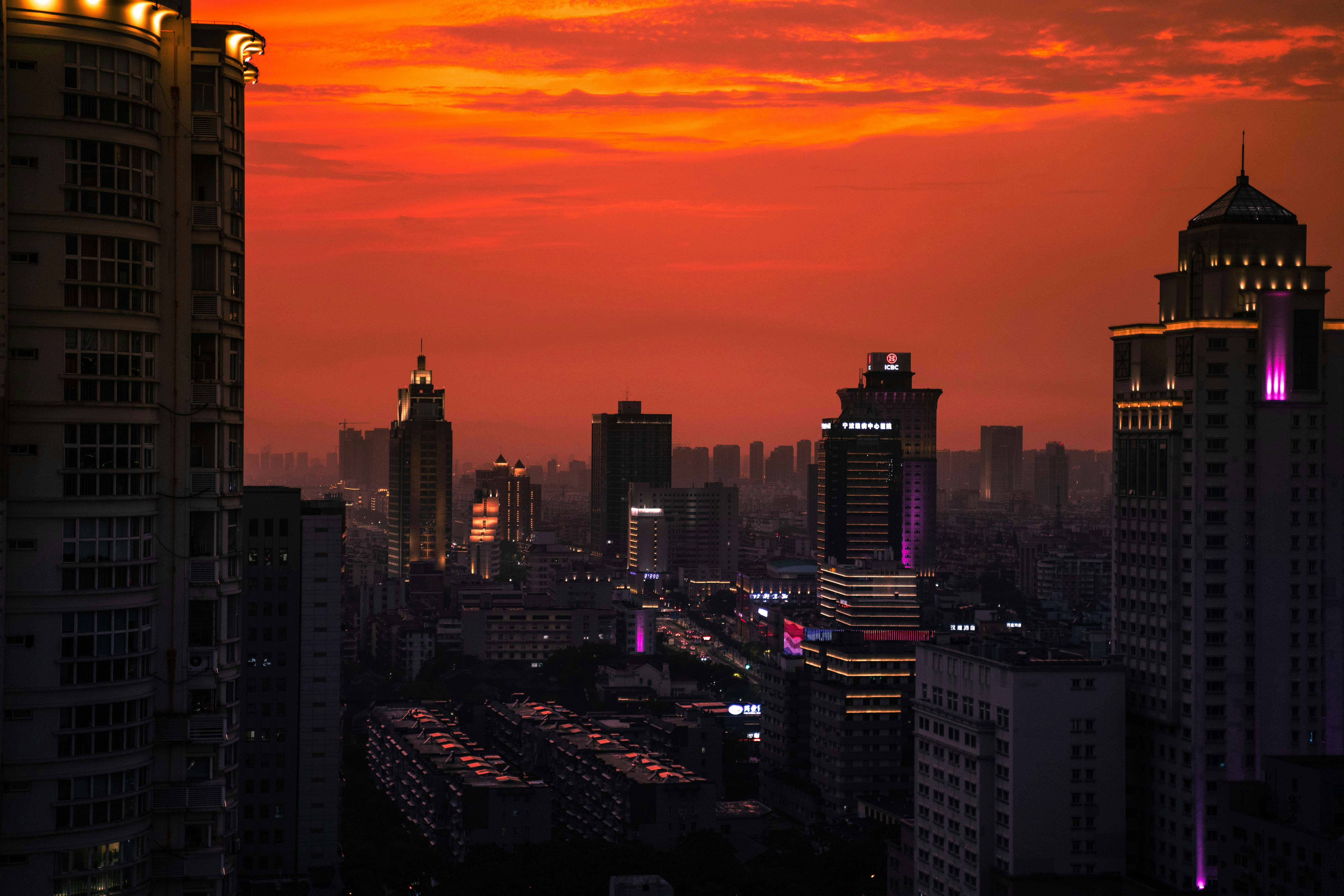 Lighted cityscape photo – Free Brown Image on Unsplash