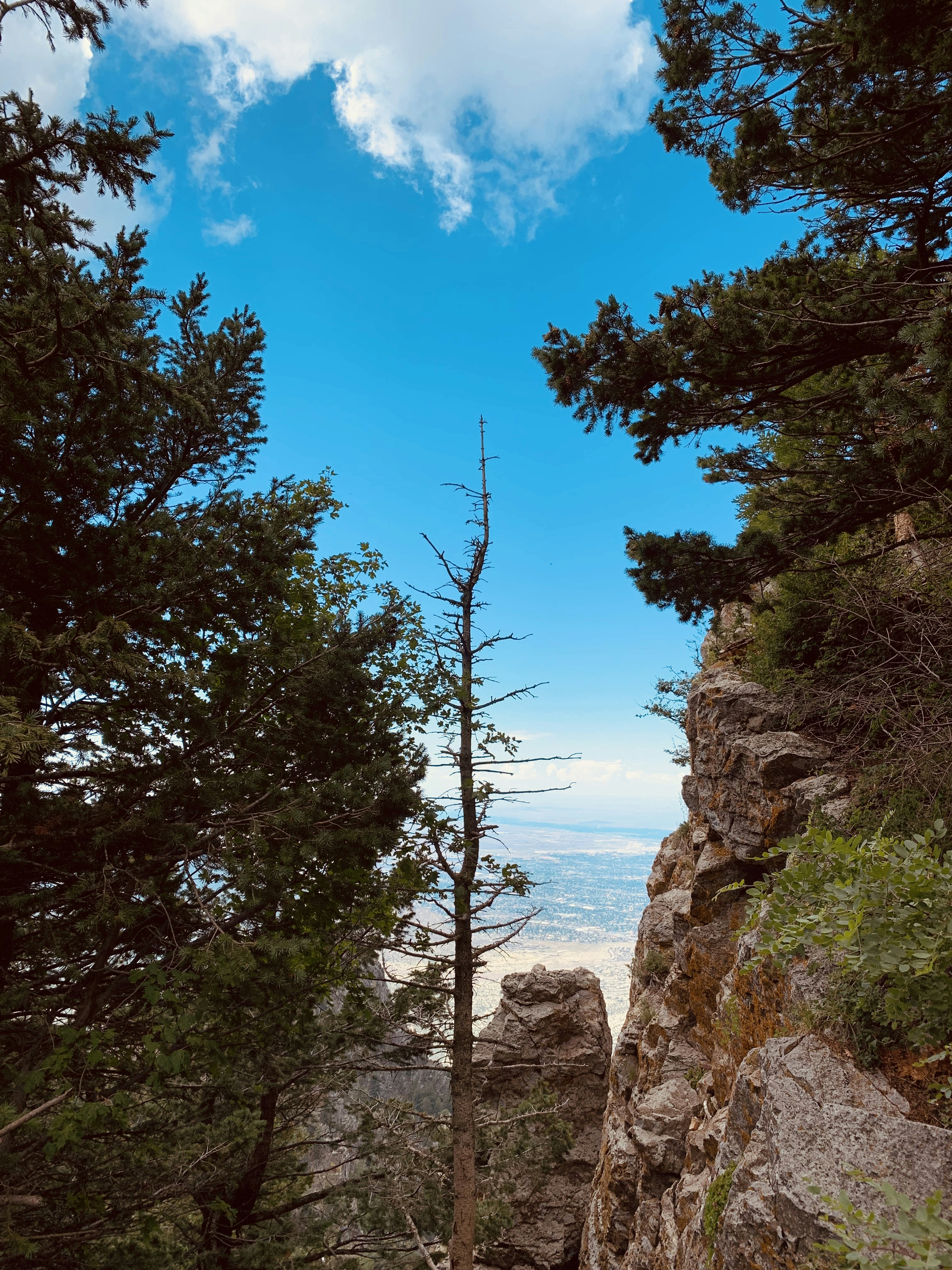 brown rock formation under blue sky and white clouds during daytime