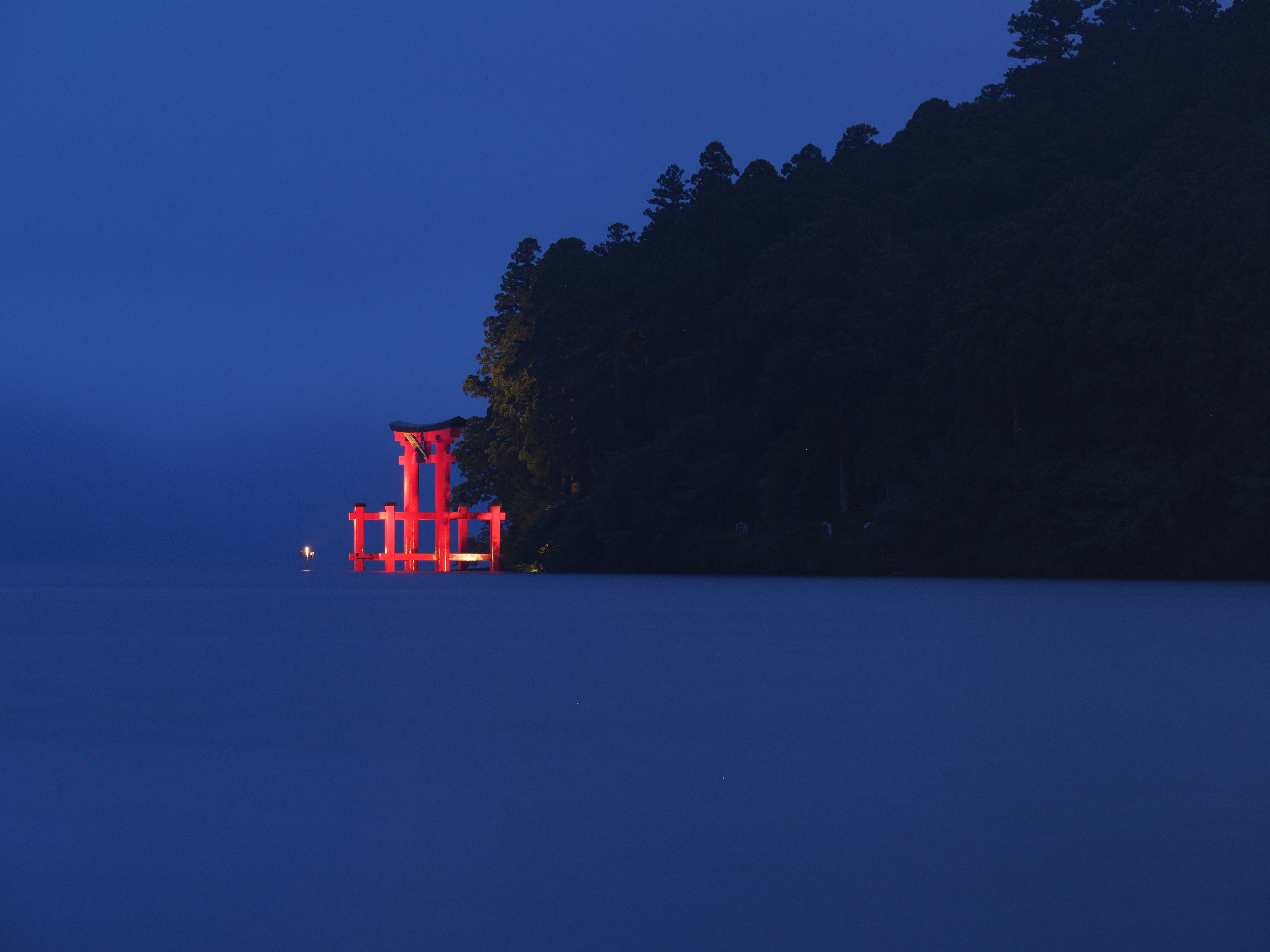 Ethereal Gateway: A Serene Reflection