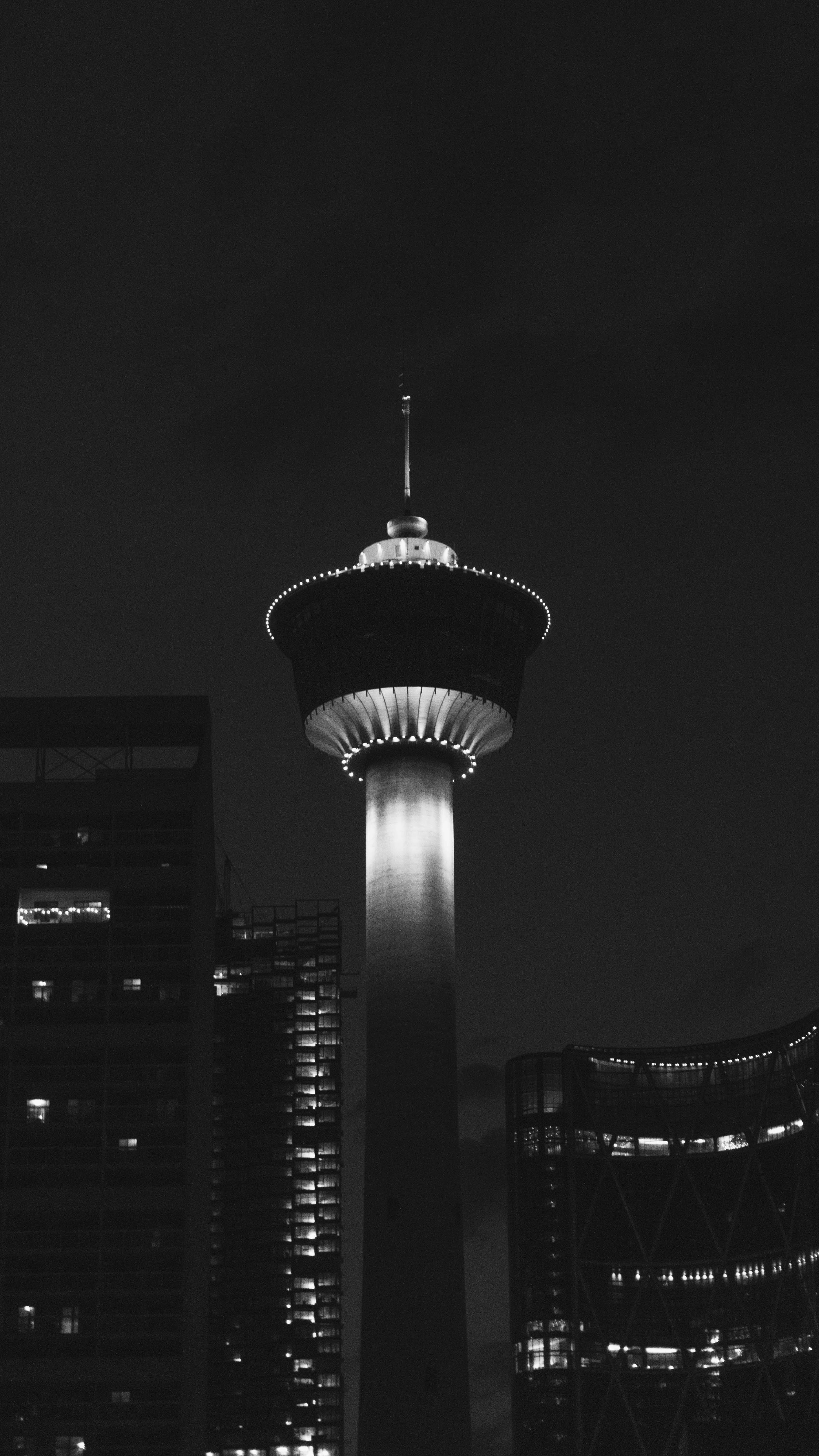 Grey tower during nighttime photo – Free Grey Image on Unsplash