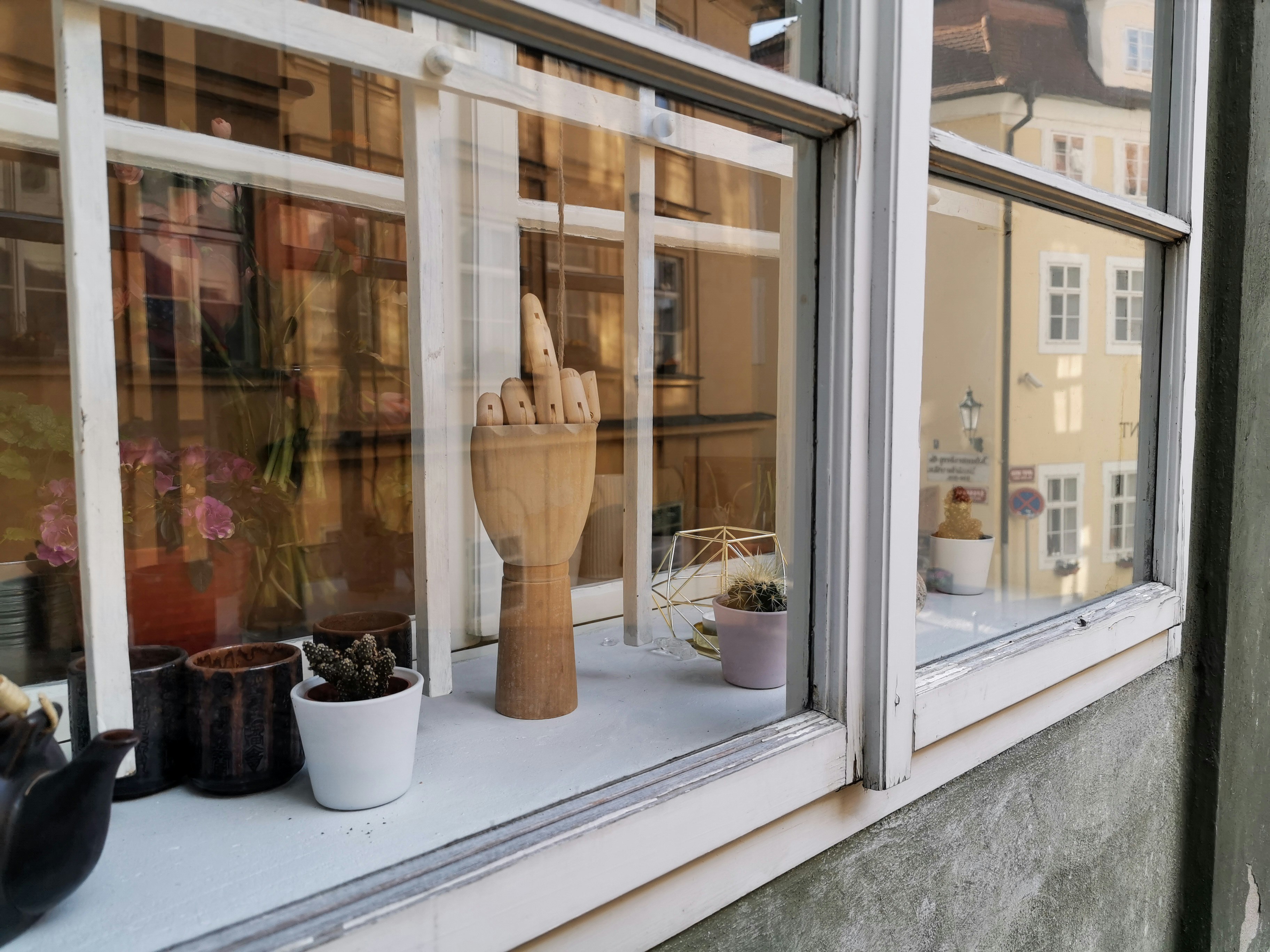 Brown wooden middle finger decor photo – Free Door Image on Unsplash