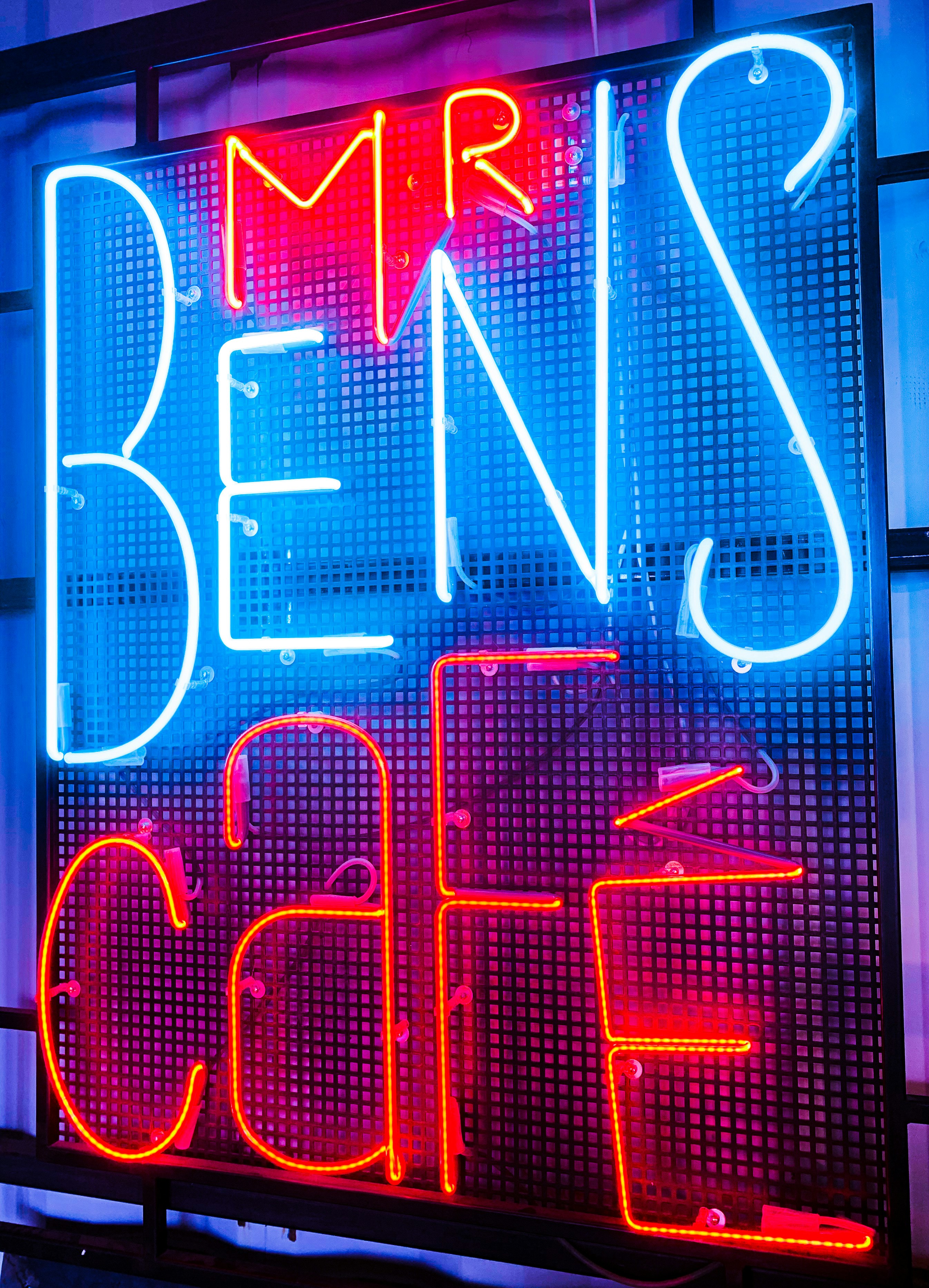 Mr. Ben’s Cafe a éclairé des enseignes au néon photo – Photo Düsseldorf Gratuite sur Unsplash