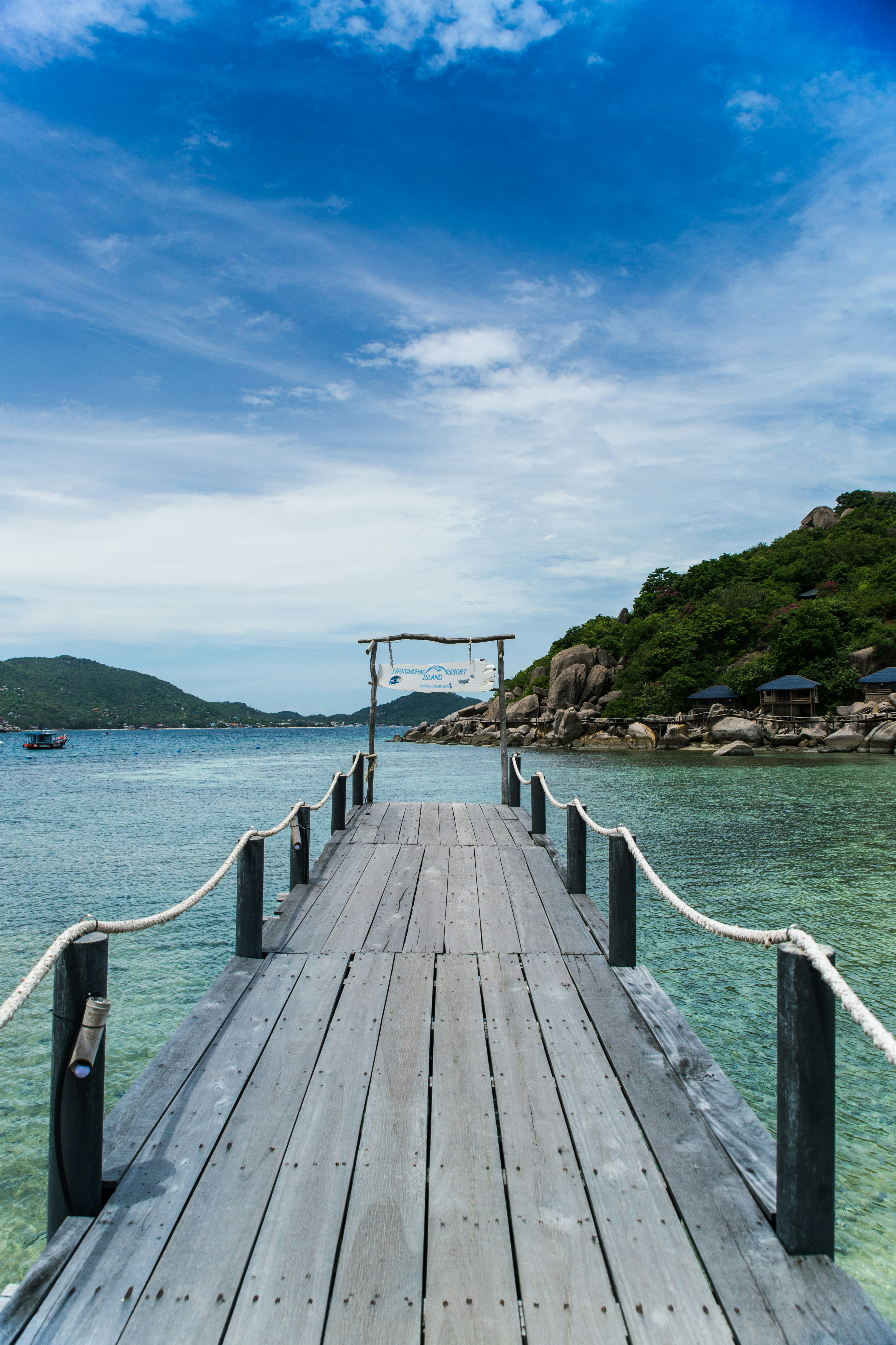 Brown wooden dock during daytime photo – Free Blue Image on Unsplash