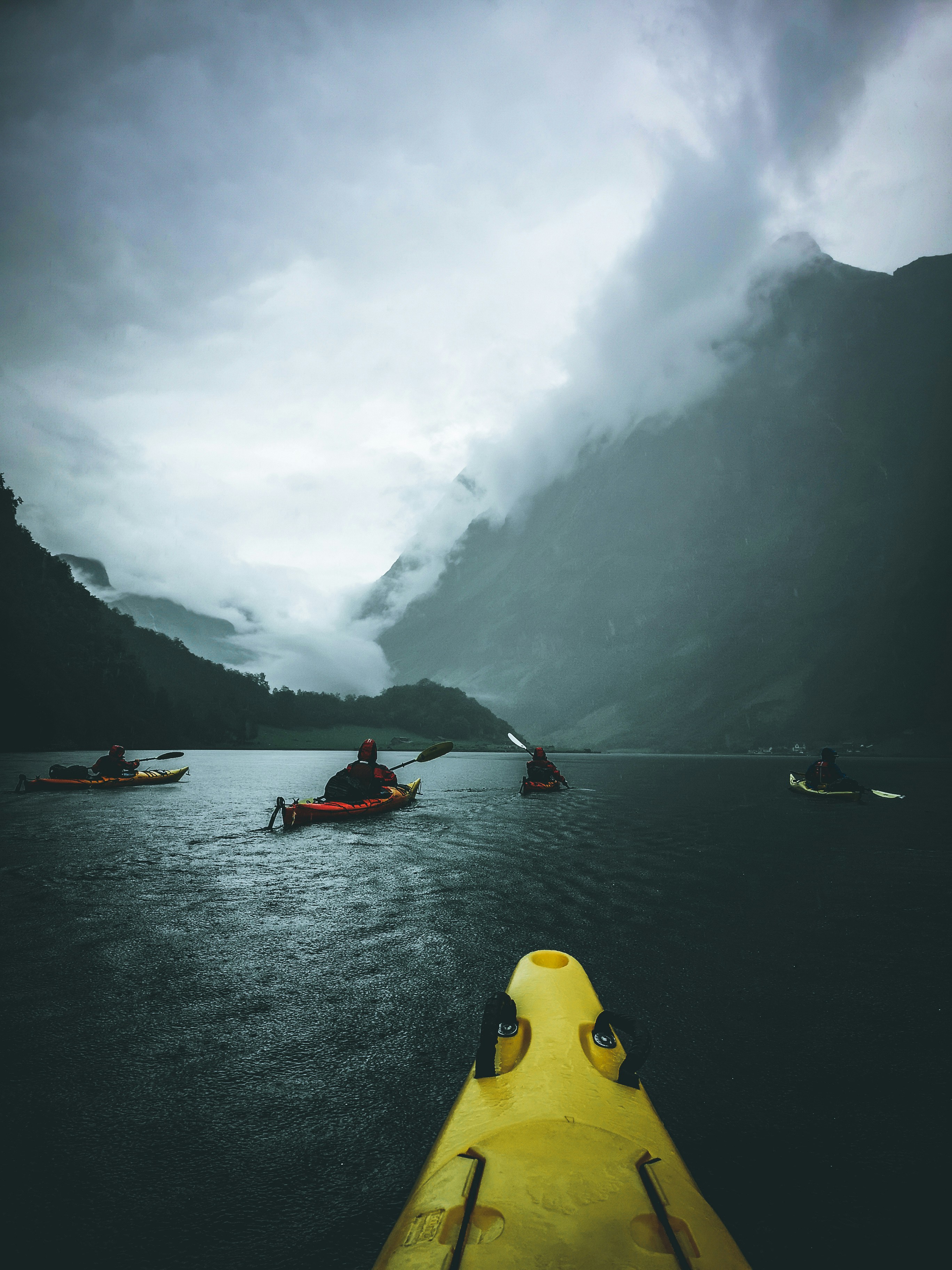 Man riding kayak photo – Free Human Image on Unsplash
