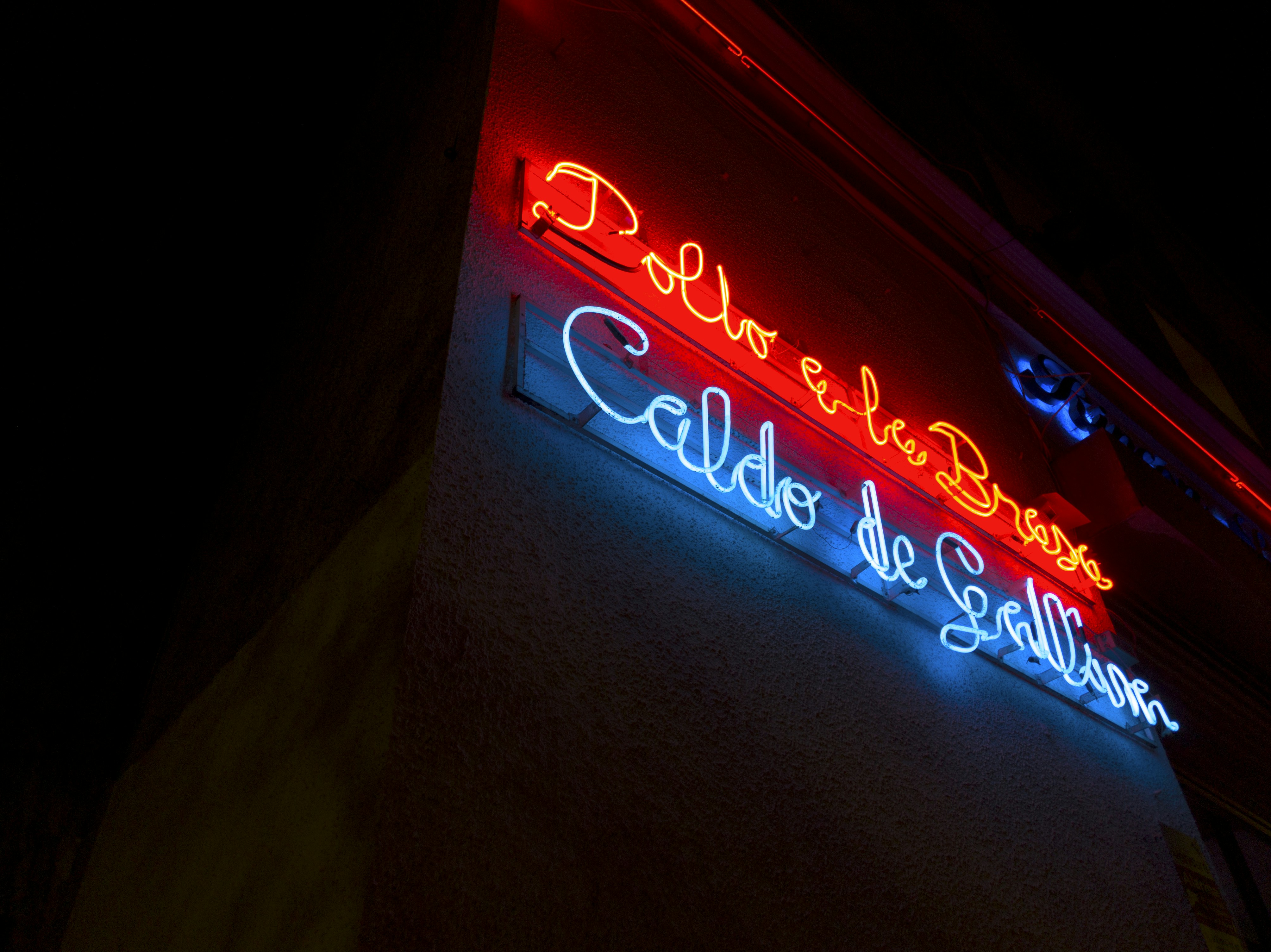 Neon Glimmer over a Quiet Corner