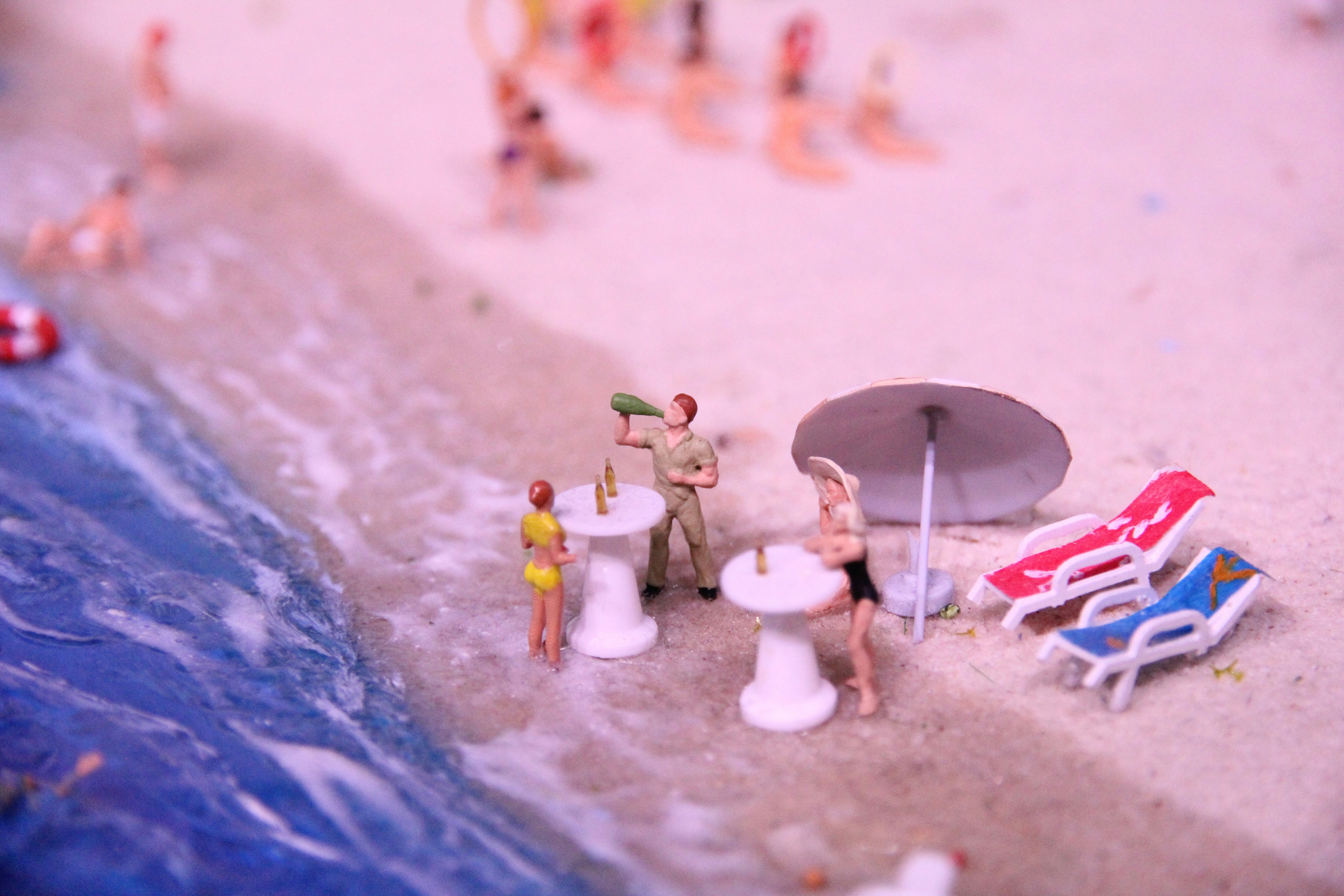photo of beach clay toys