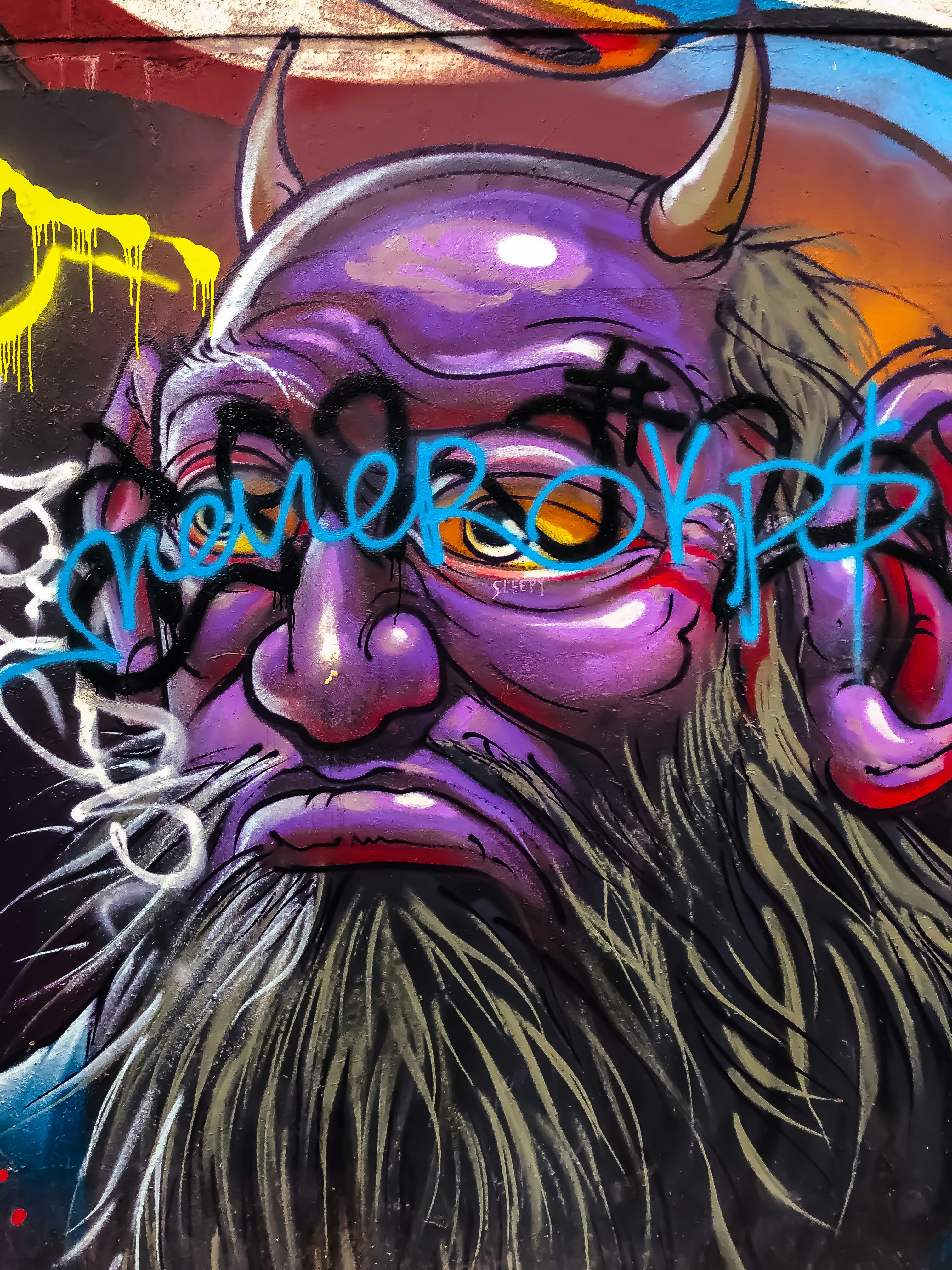 Devil purple and black illustration photo – Free 5 augusta ave Image on ...