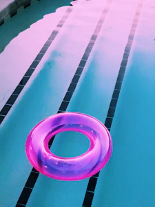 Serenity in Aqua: A Floating Dream