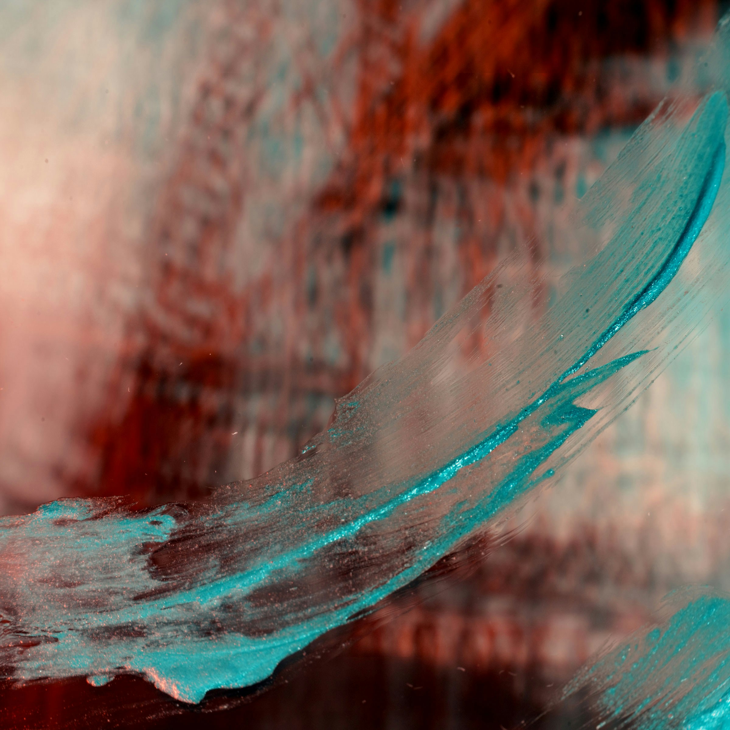 Un gros plan d’un objet bleu et rouge photo – Photo Abstrait Gratuite ...