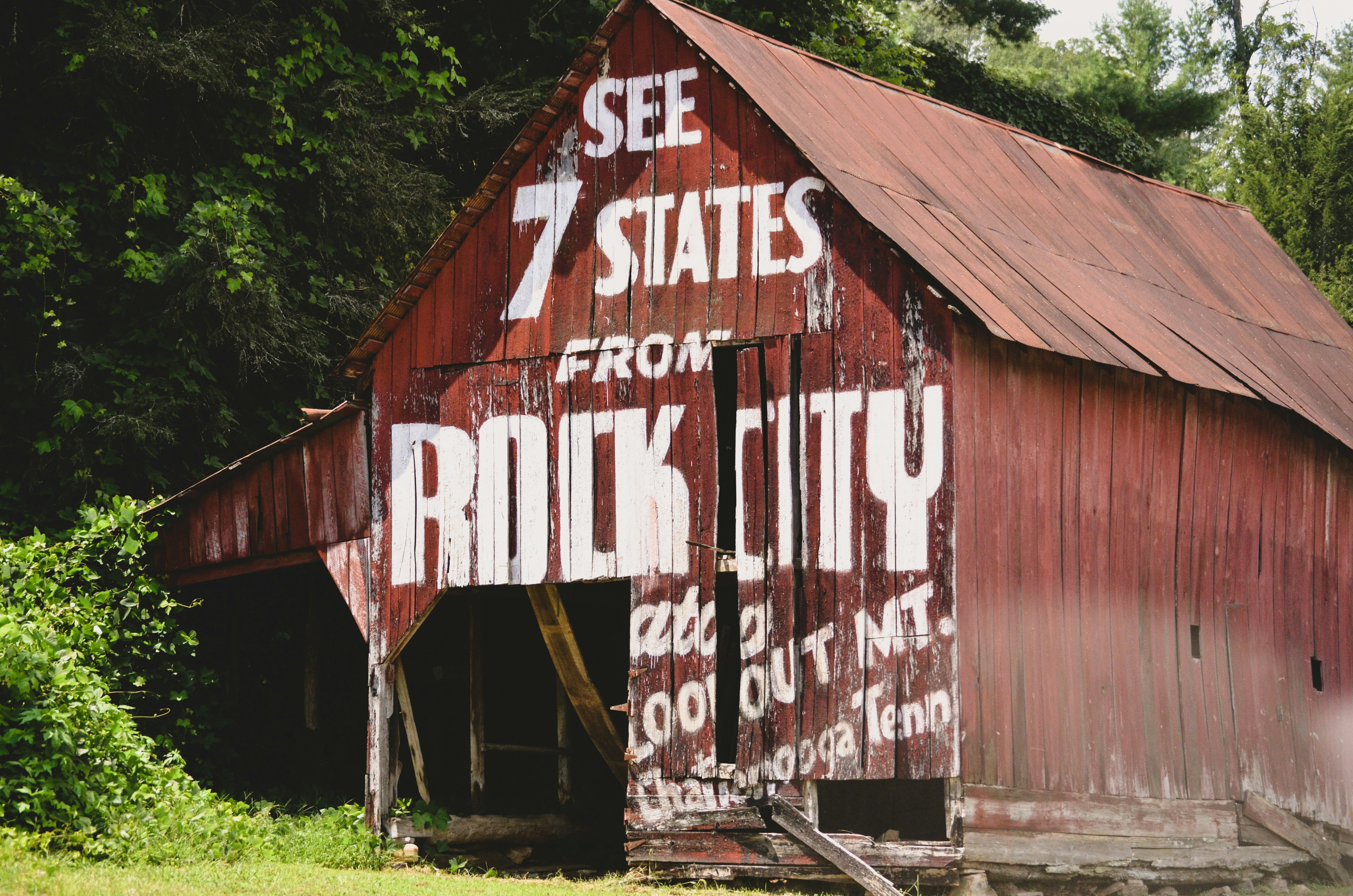 Iconic sign for miles and miles