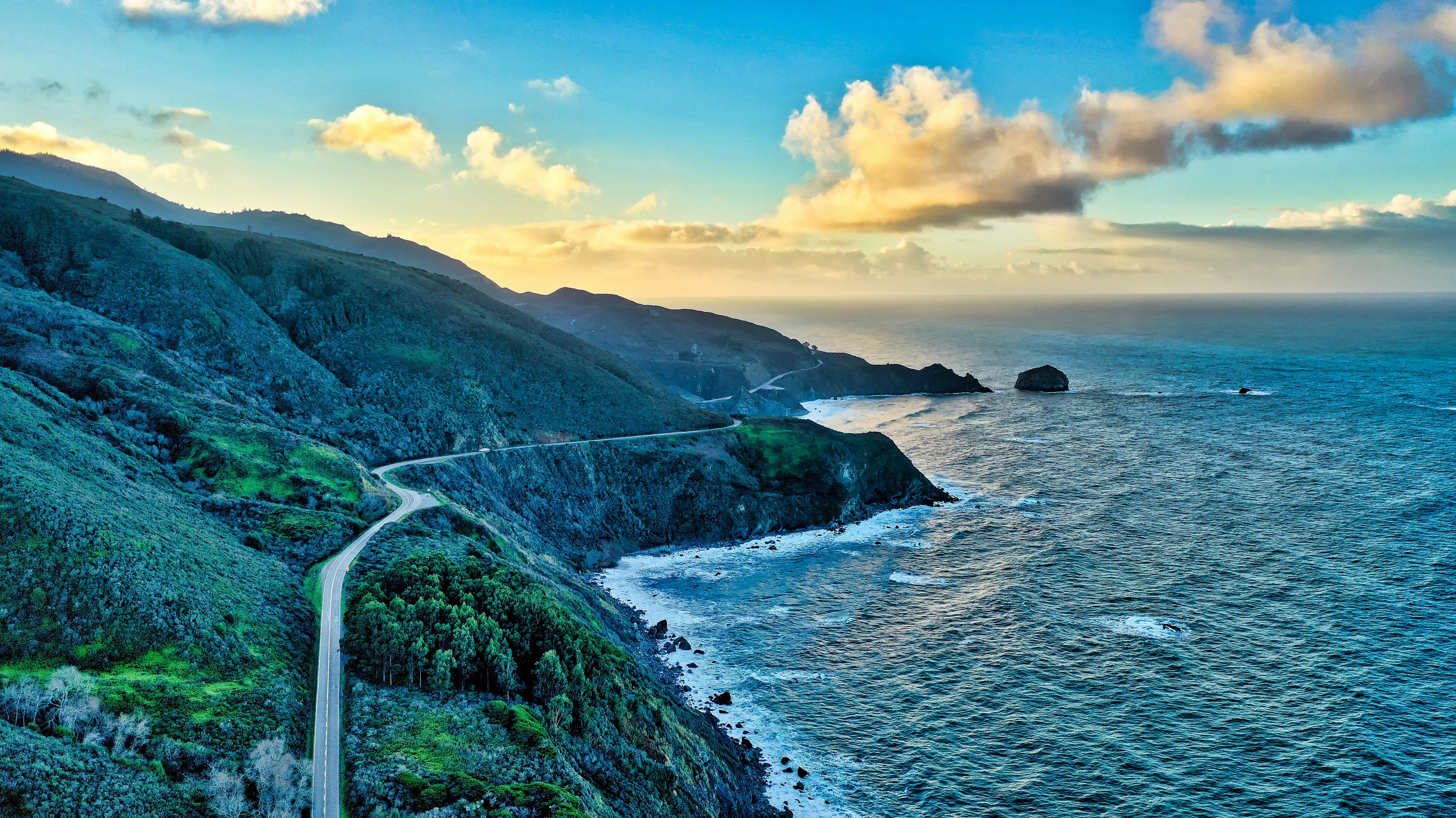 Sunrise in Big Sur 