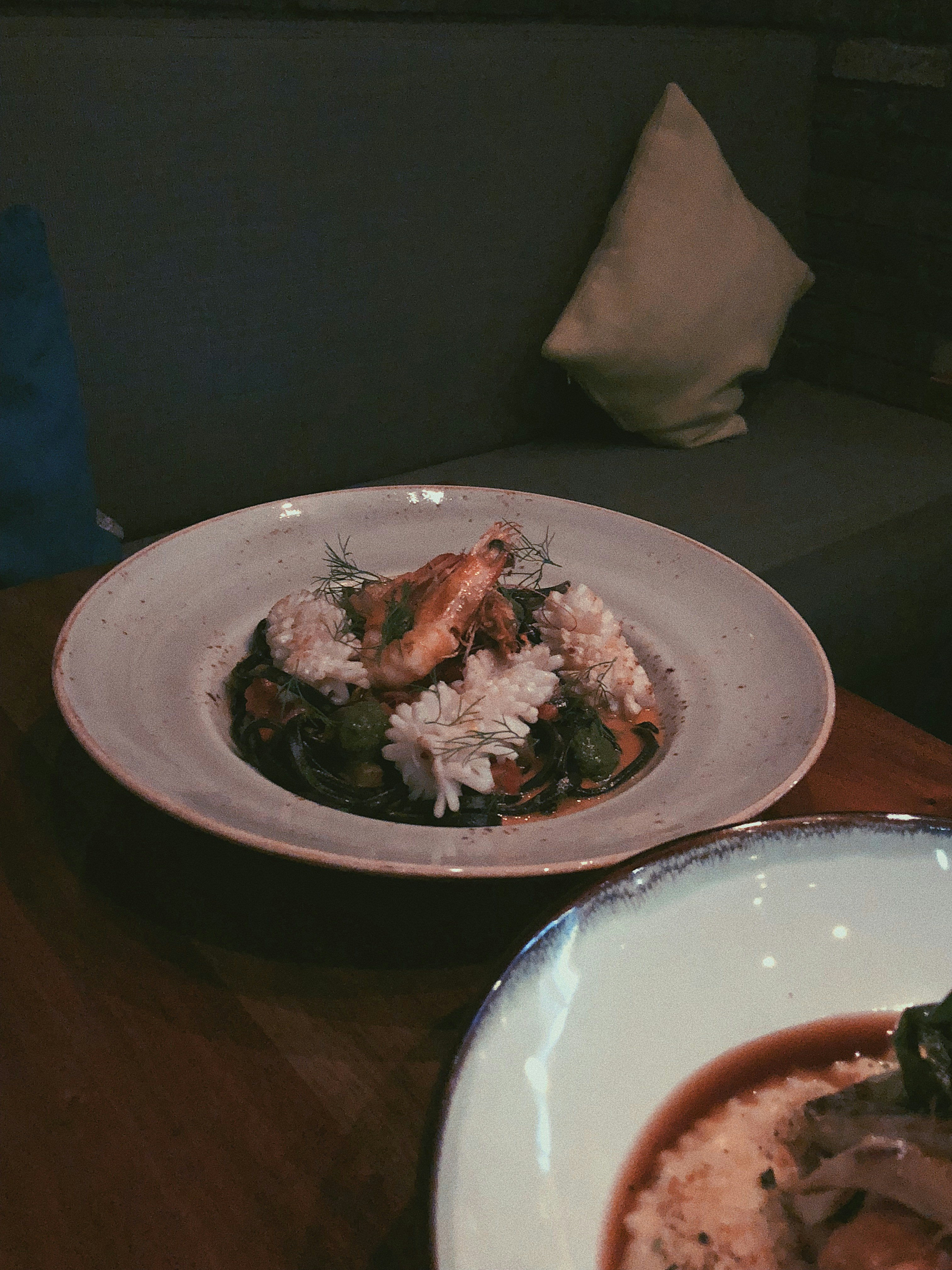Late night fine dining at a quaint restaurant in Cebu City.