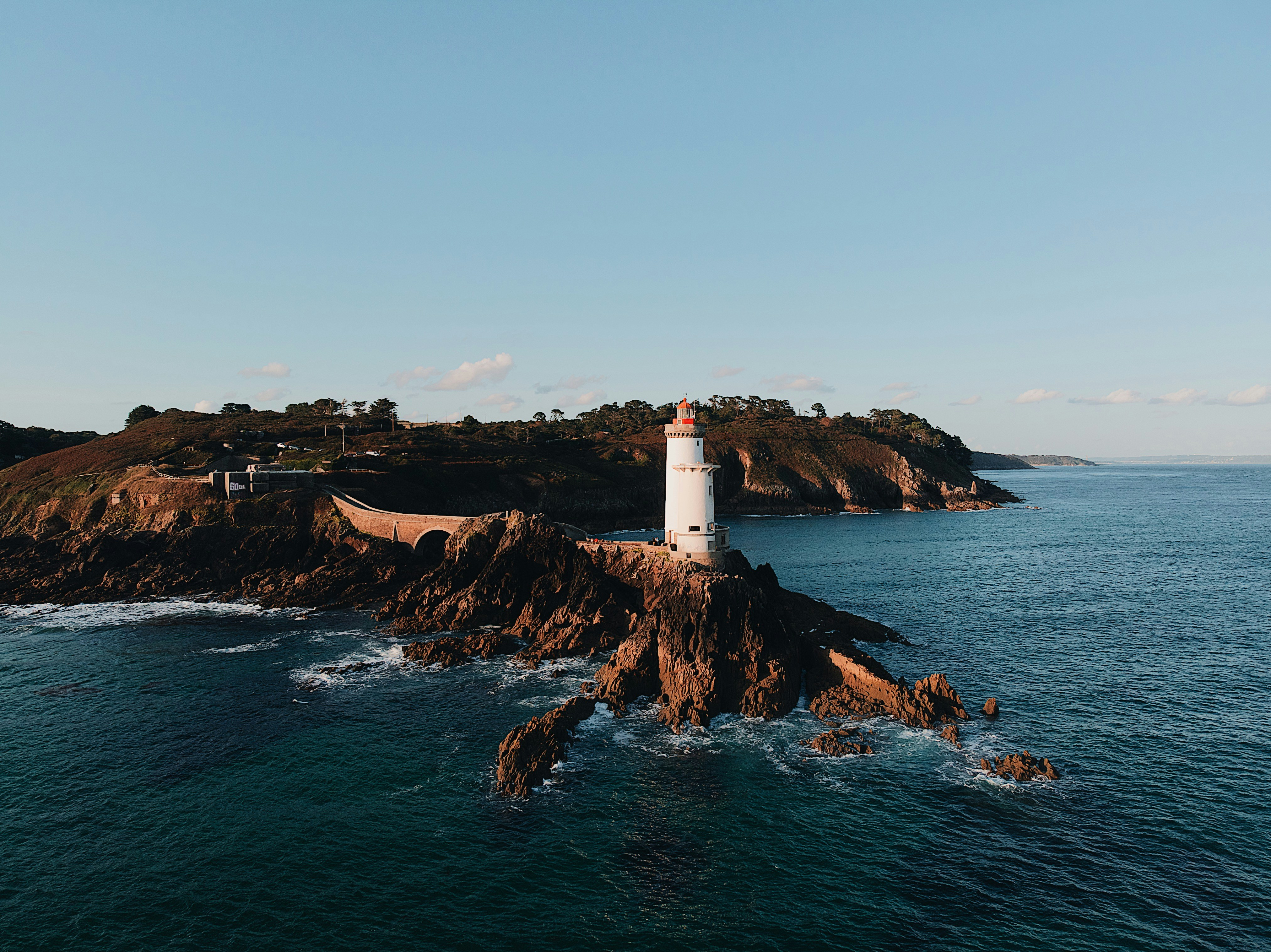 Lighthouse view during daytime photo – Free 5015 route du minou Image ...