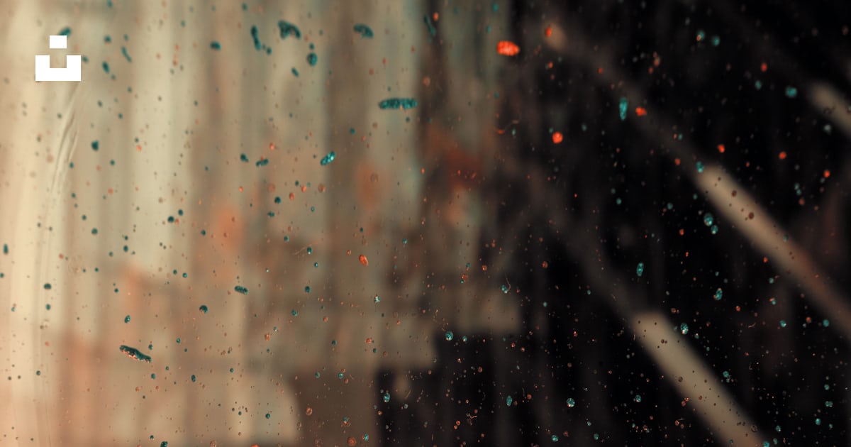 A Window With Rain Drops On The Glass Photo Free Experimental Image