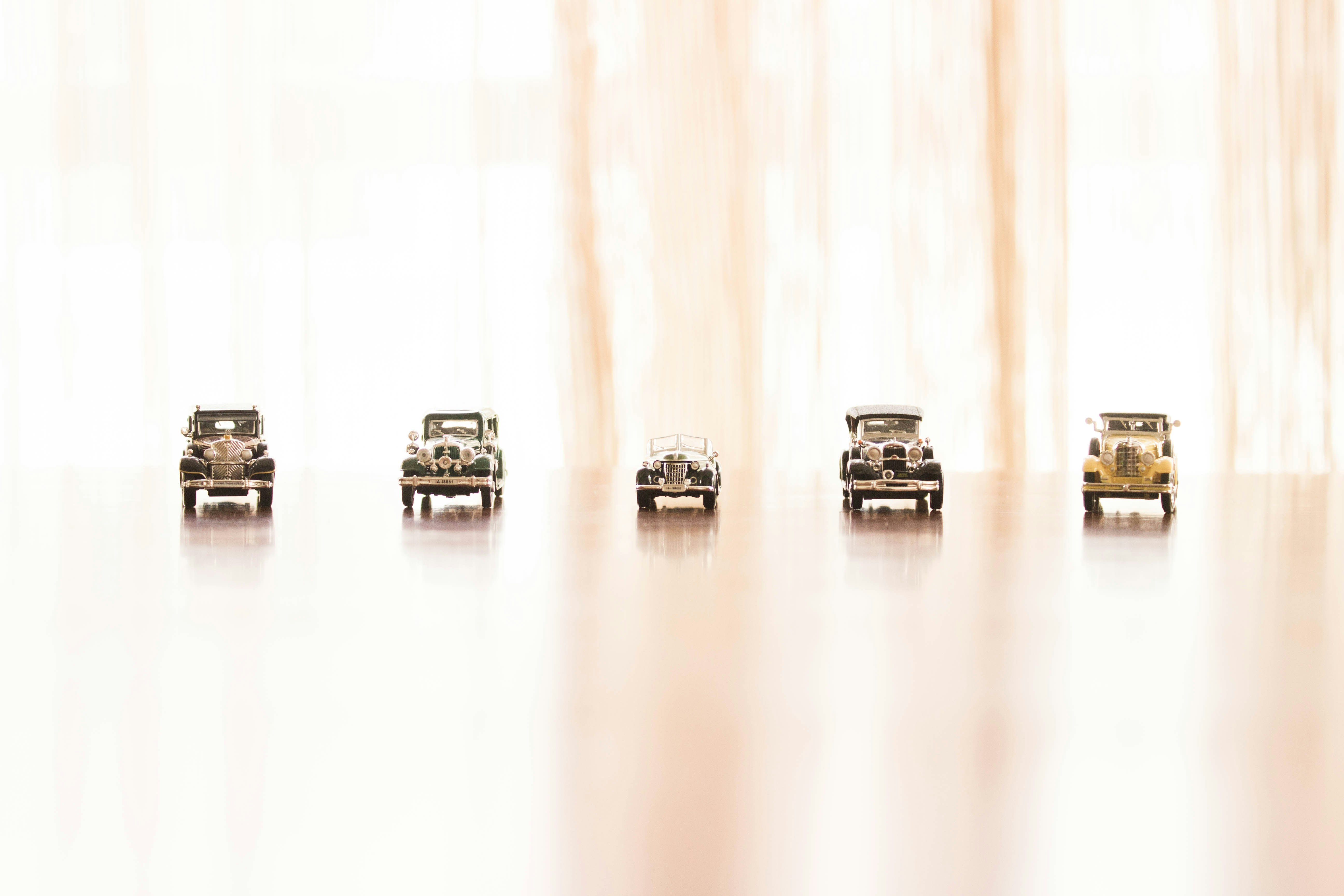 Five die-cast car models photo – Free Automobile Image on Unsplash
