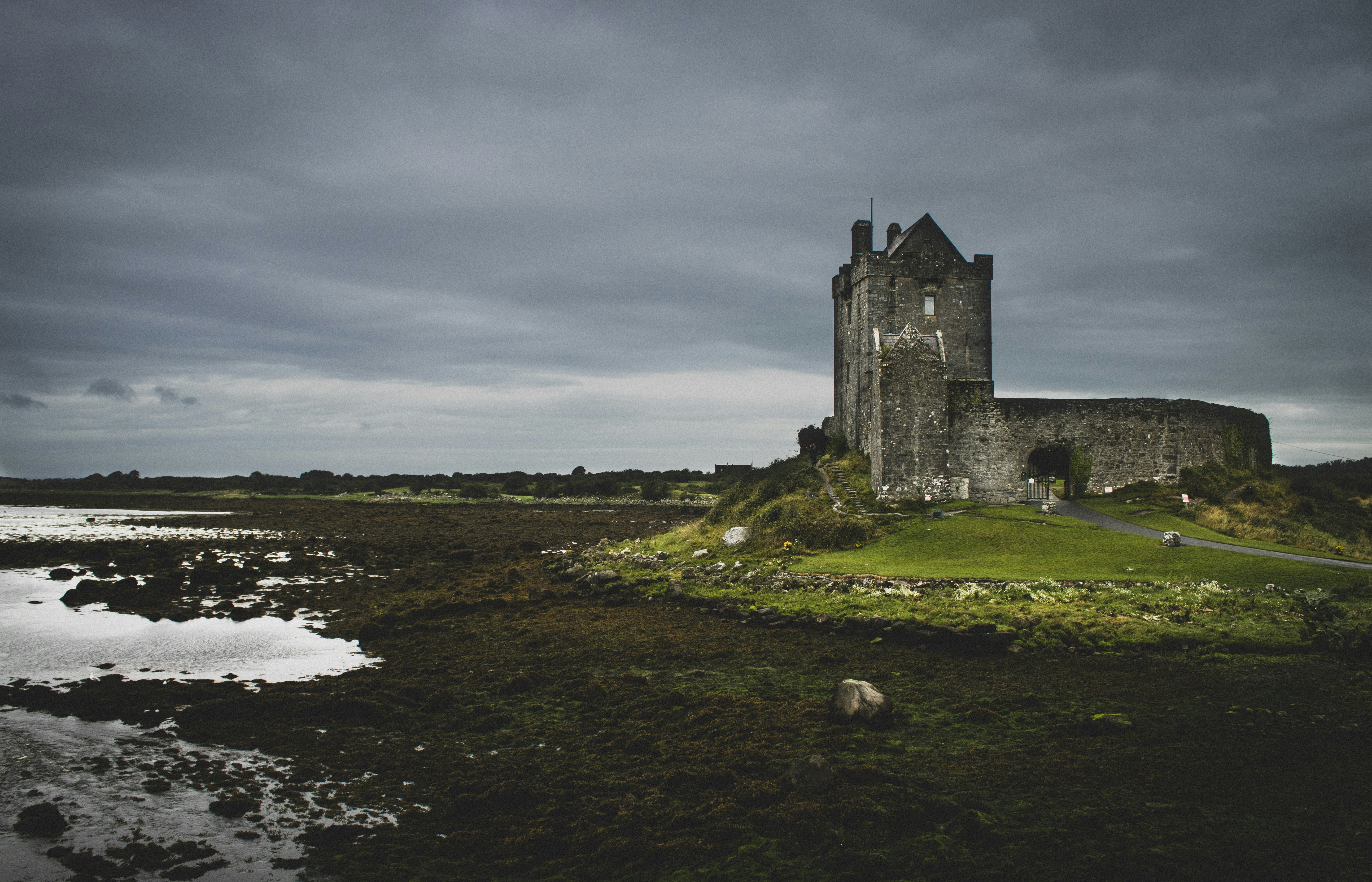 Echoes of the Past: A Castle by the Shore