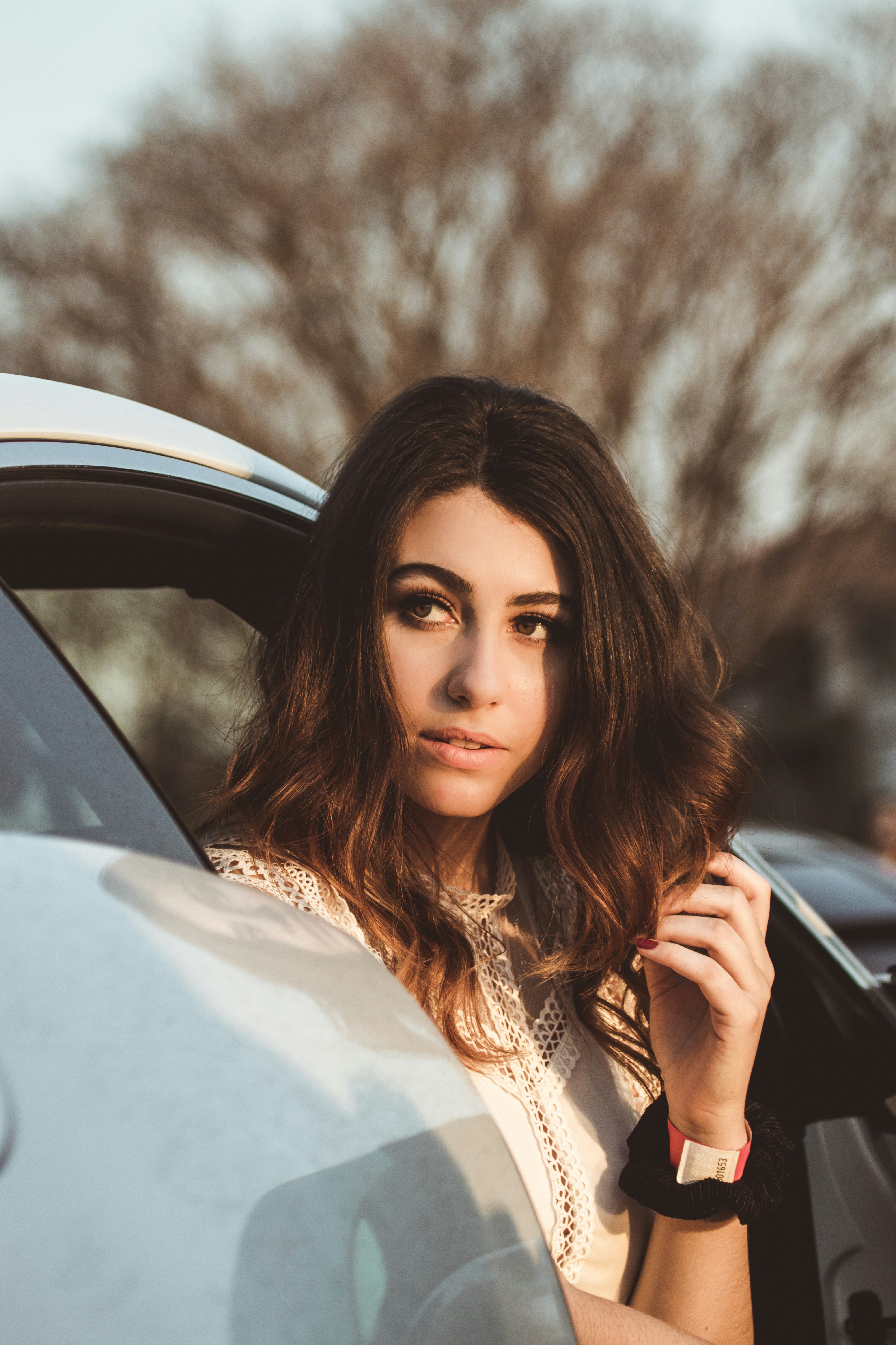 Shallow focus photo of woman in white top photo – Free Woman Image on ...