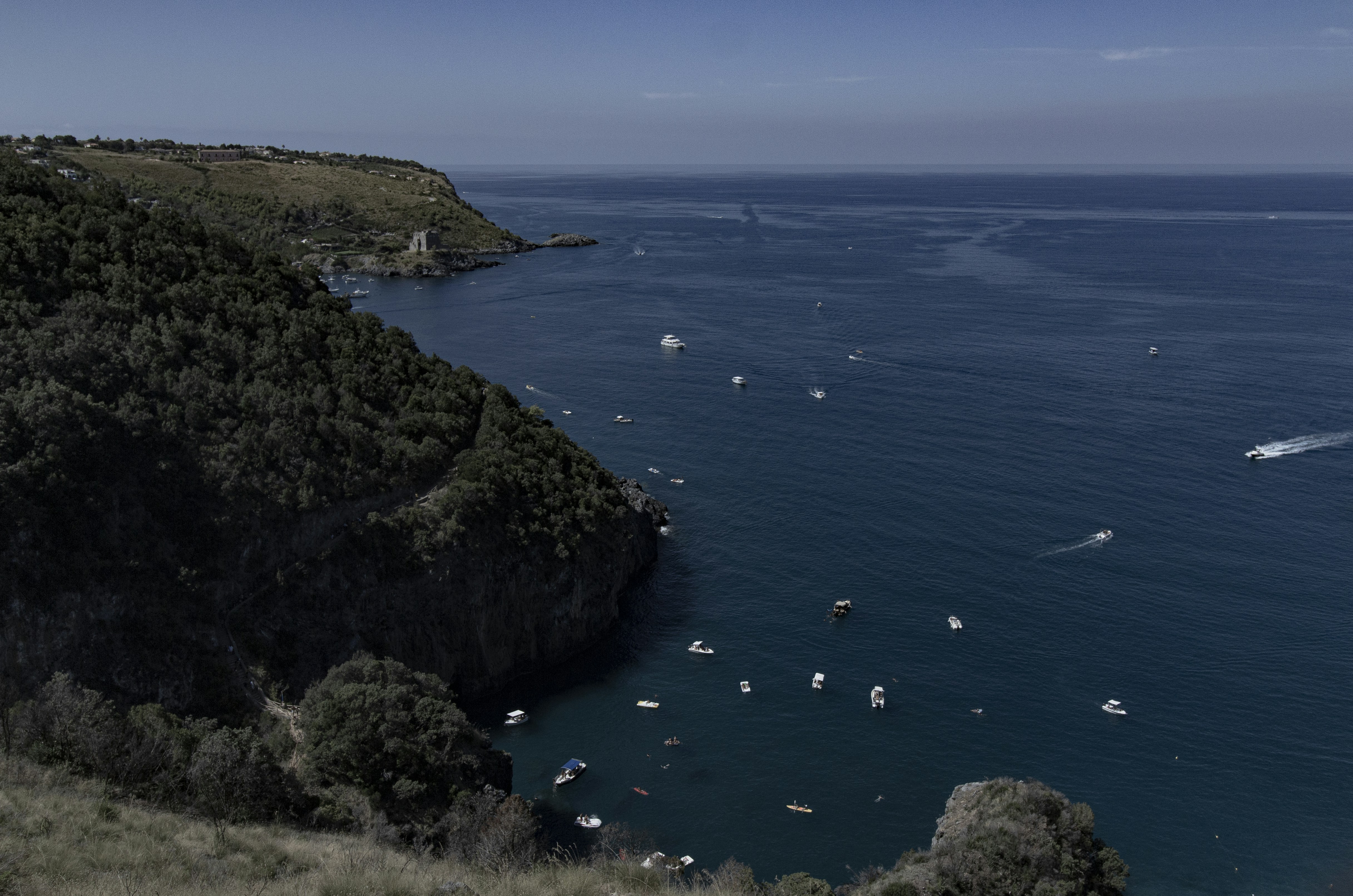 Serenity Along the Cliffside Waters