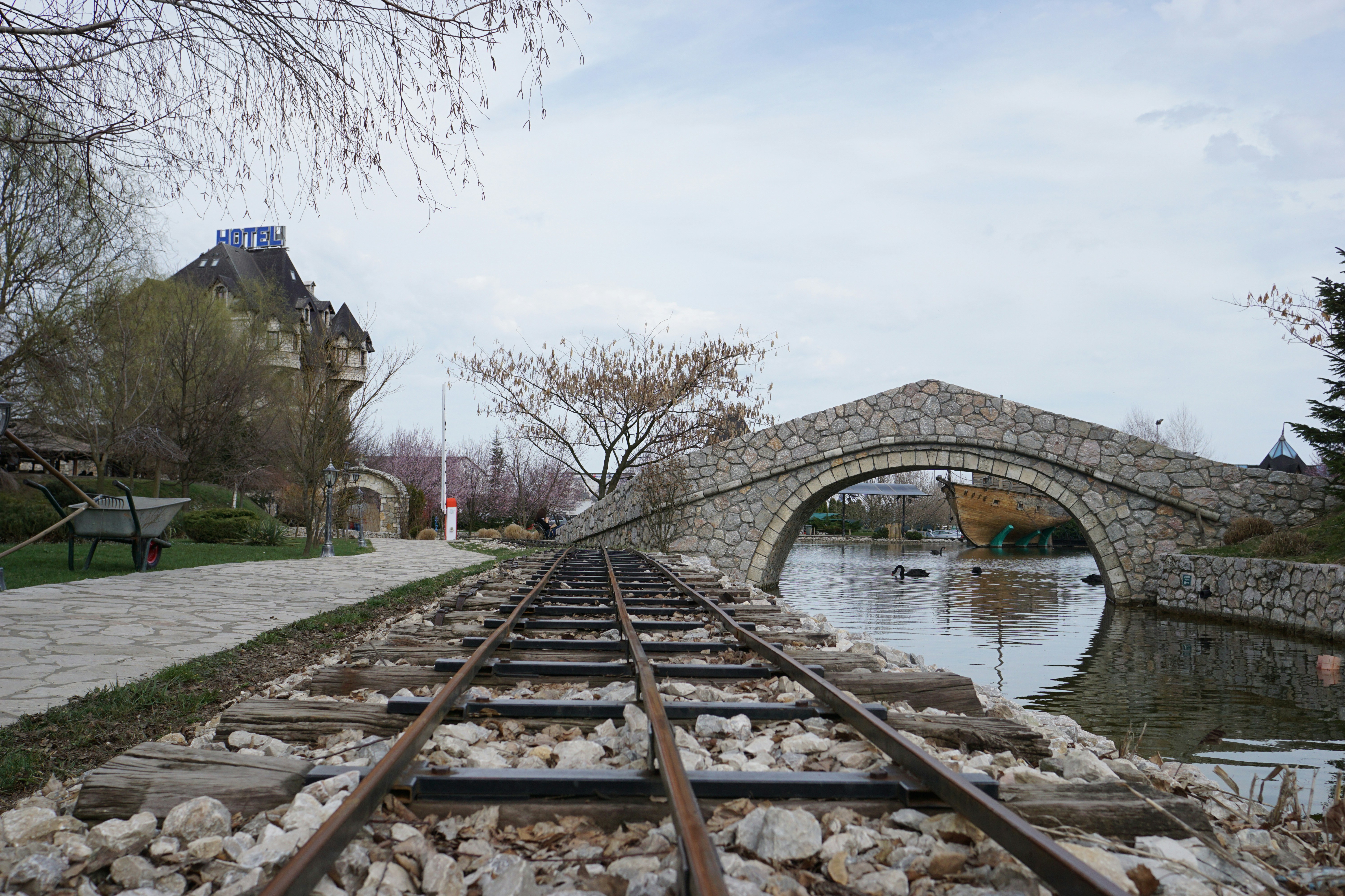 Rails to the Stone Arch: A Quiet Canal Crossing
