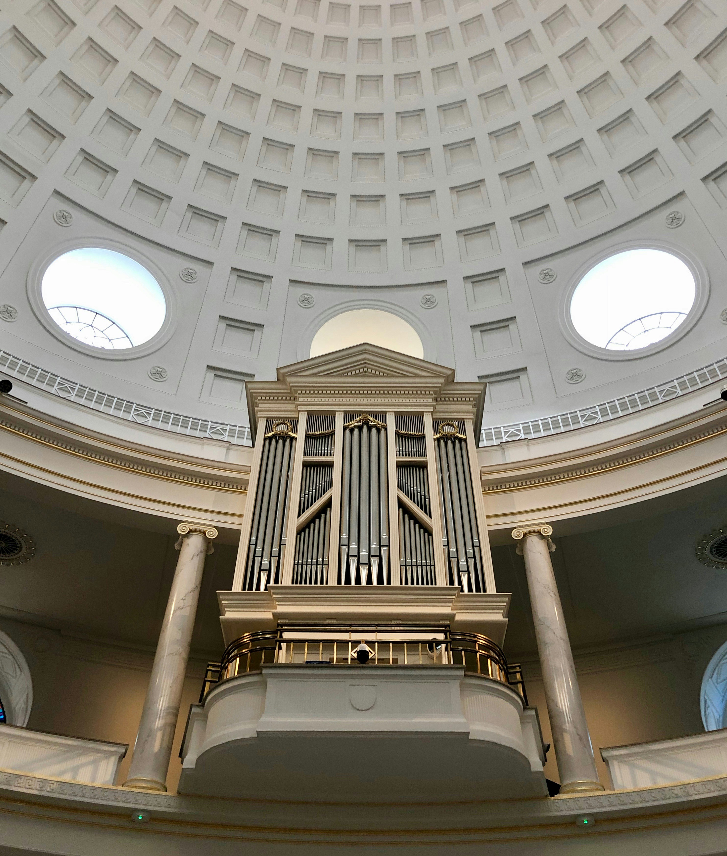 Under the Dome: A Grand Organ Anchors a Marble Hall