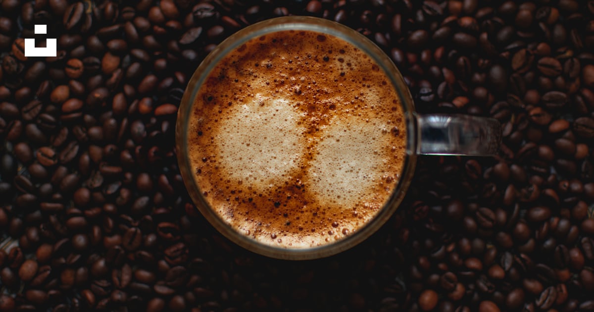 Filled Glass Cup Photo Free Brown Image On Unsplash