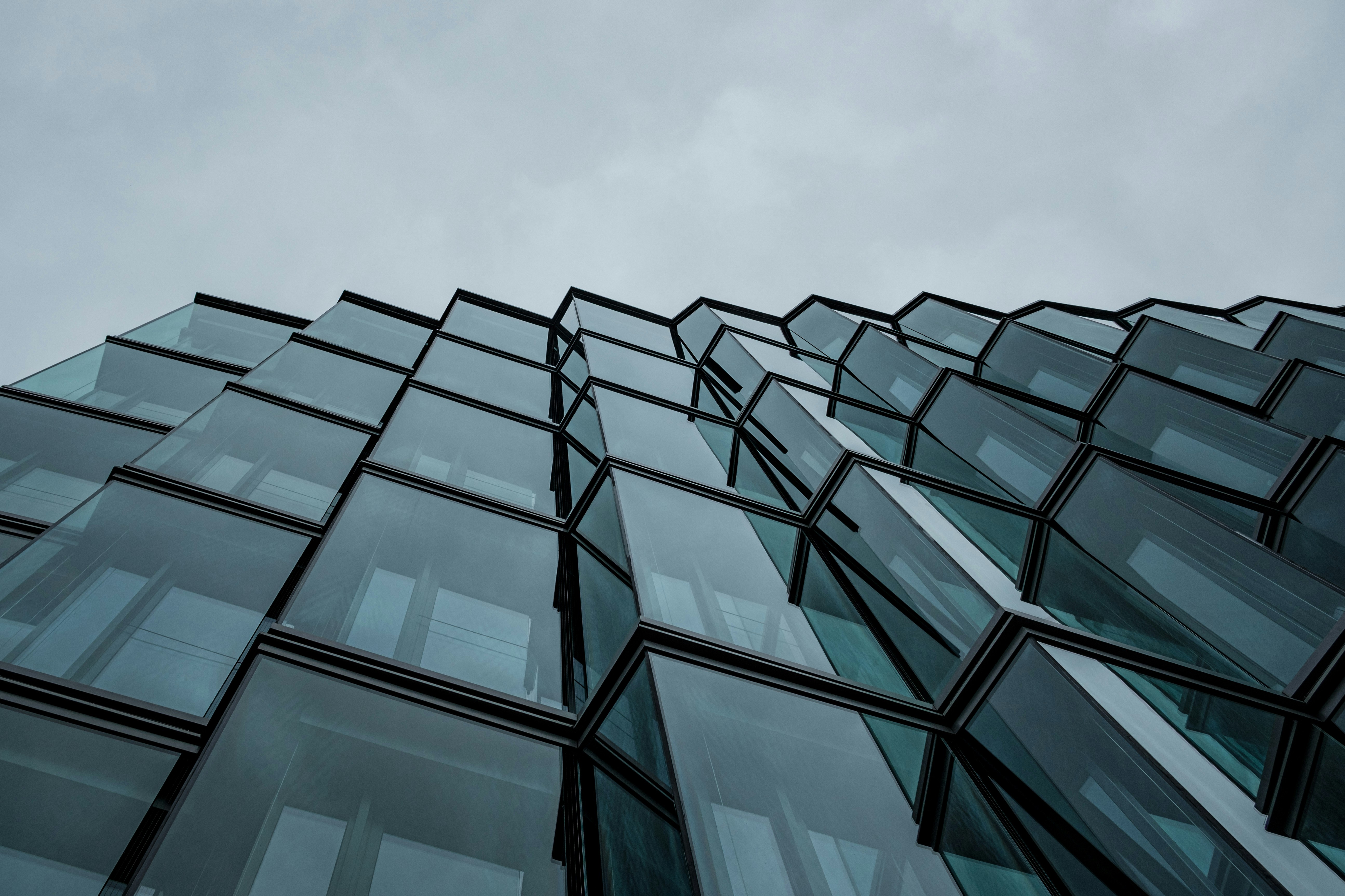Low angle photo of clear glass building photo – Free Grey Image on Unsplash