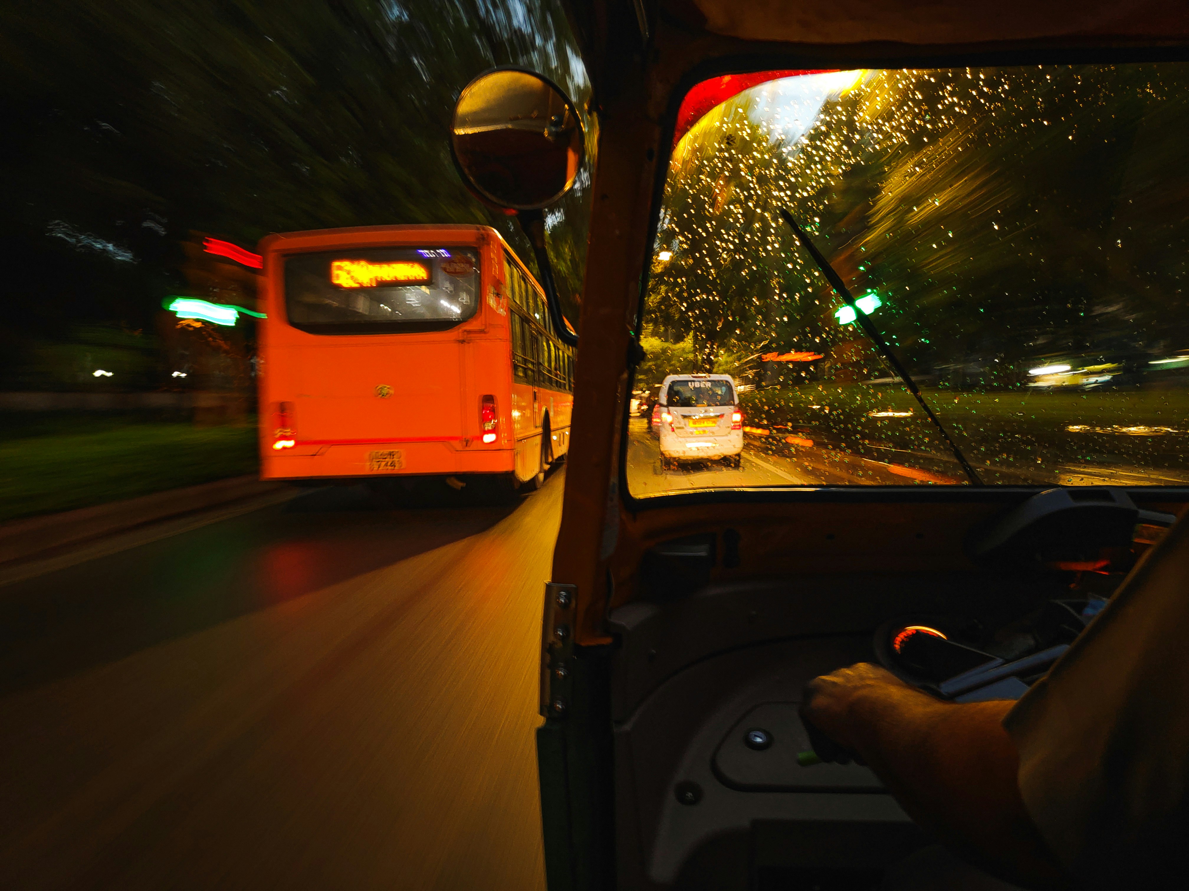 Person riding vehicle photo – Free New delhi Image on Unsplash