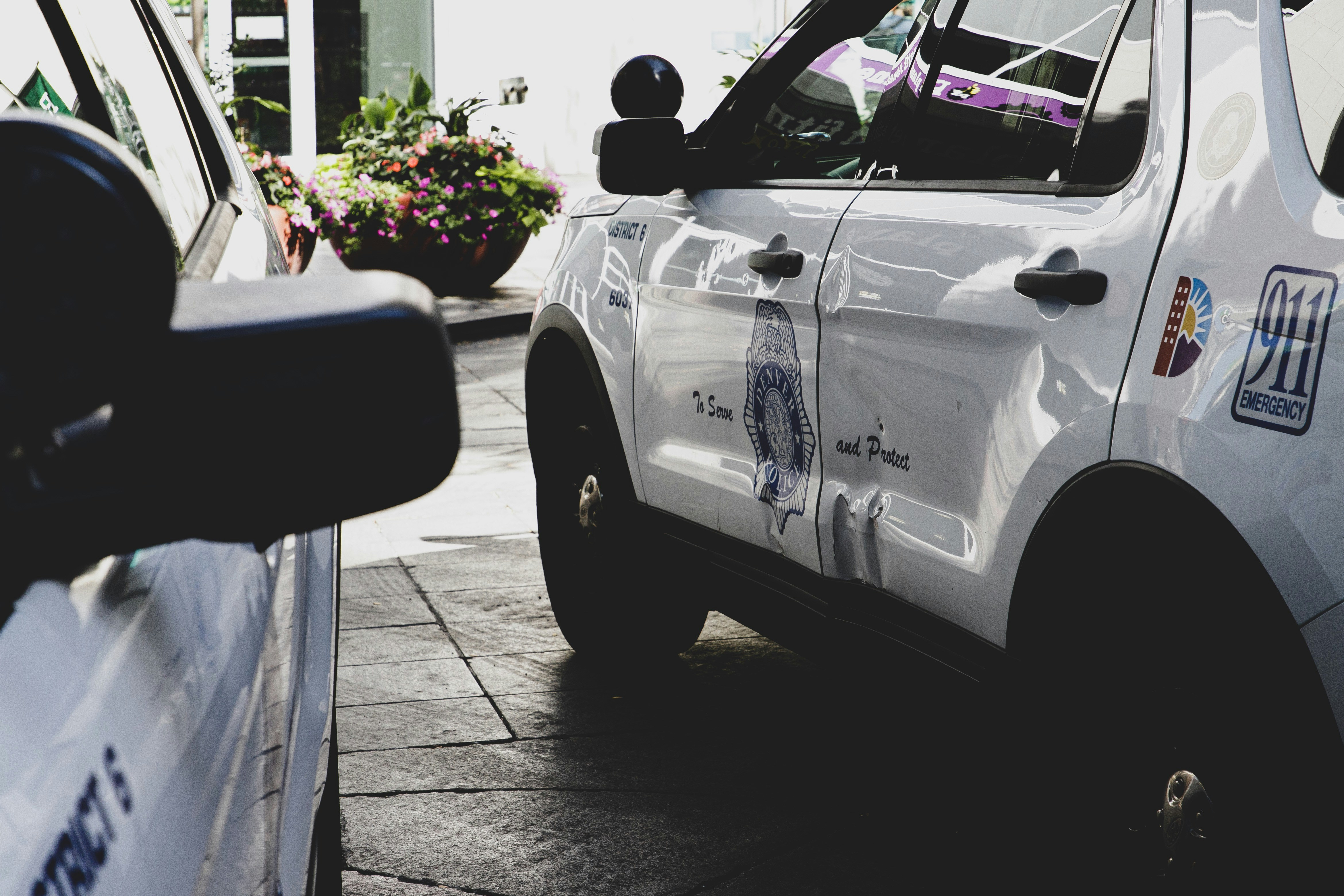 Between Two Patrols: a Close Encounter with a Police Vehicle