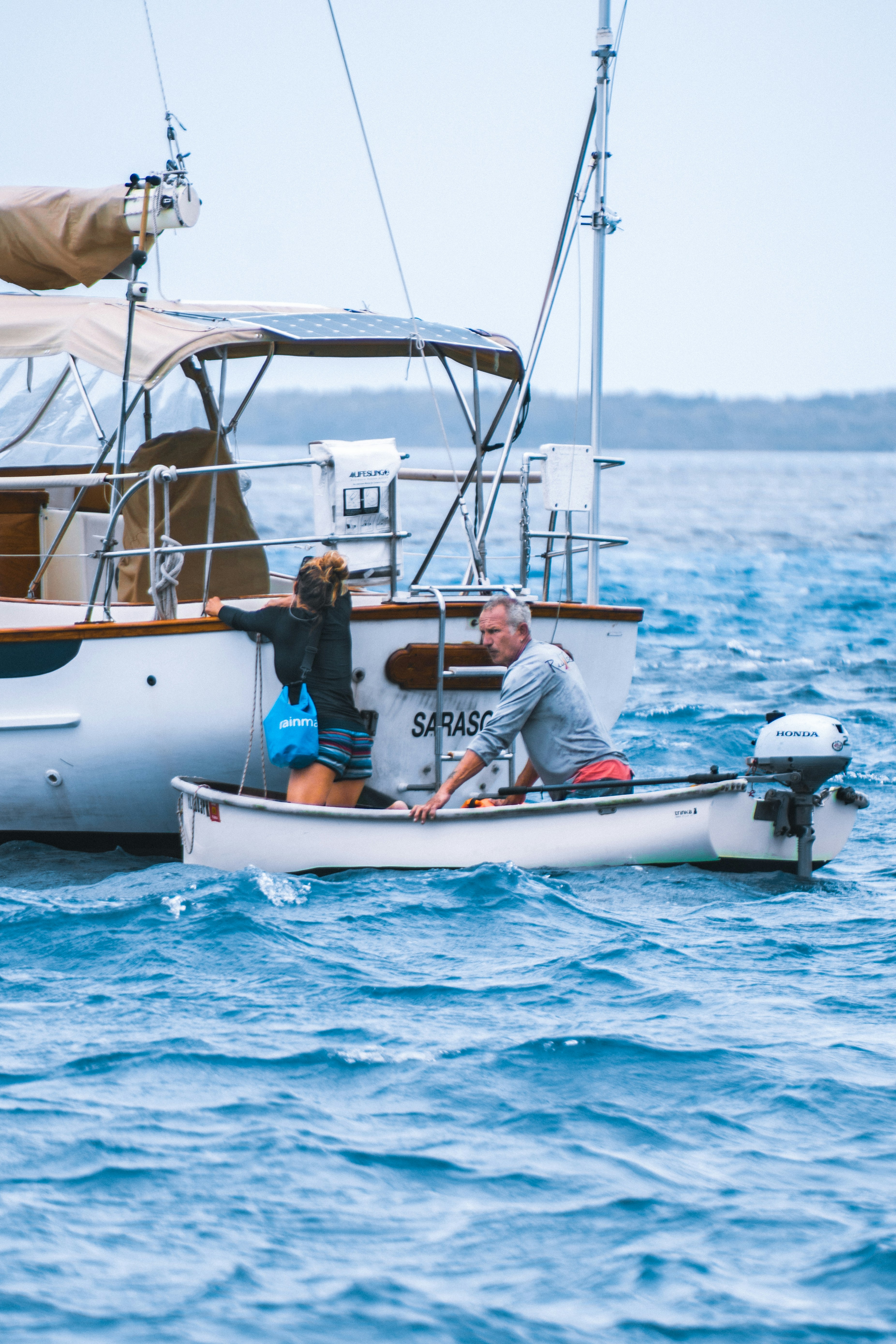 Two people on boat photo – Free Human Image on Unsplash