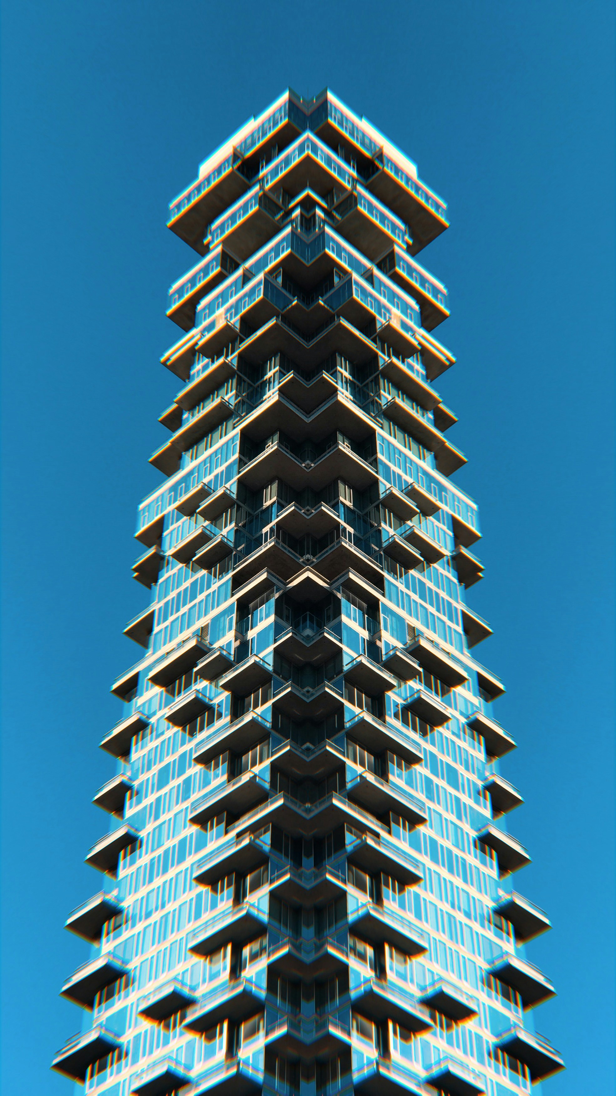 Blue curtain-wall high-rise building photo – Free Architecture Image on ...