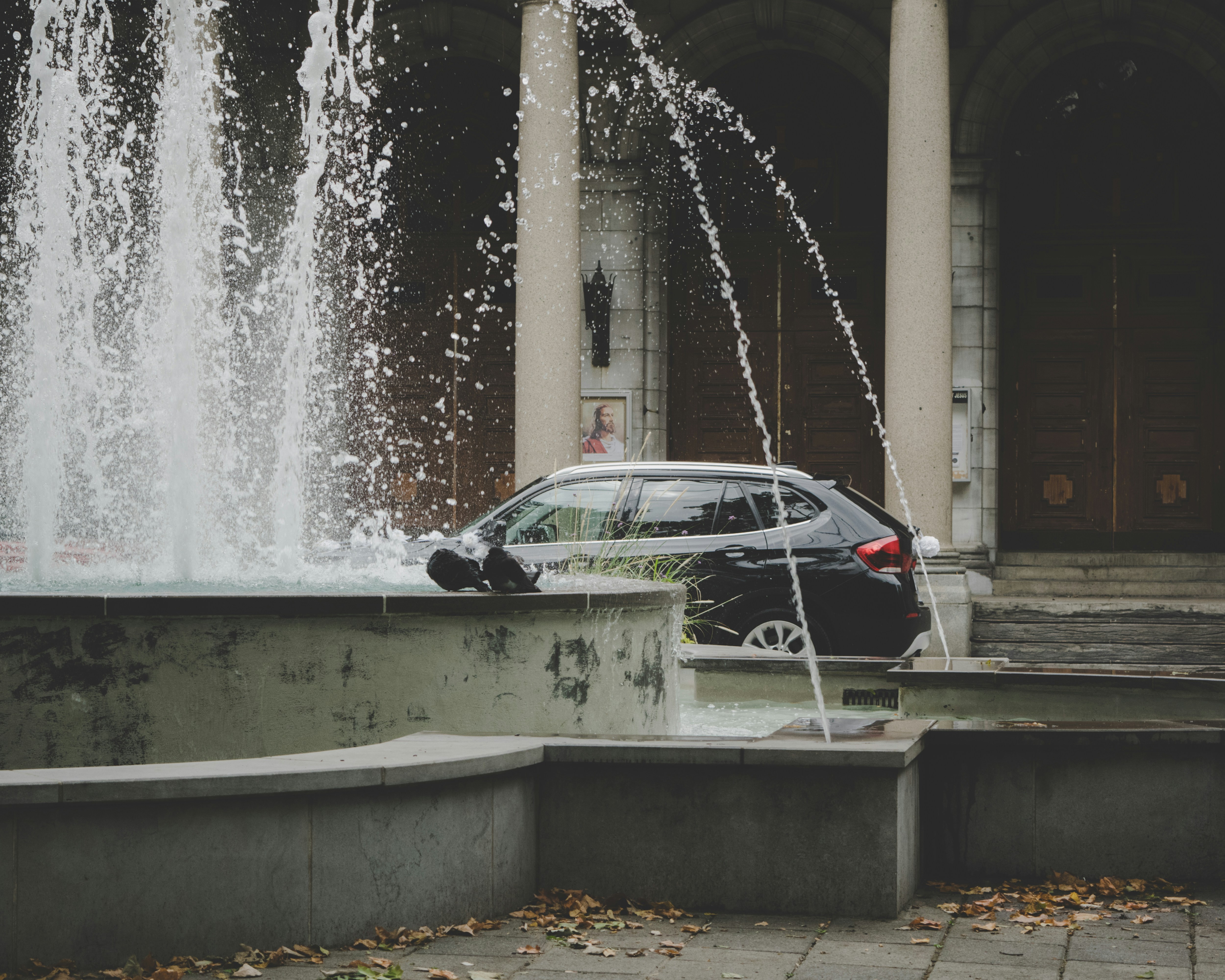 black hatchback