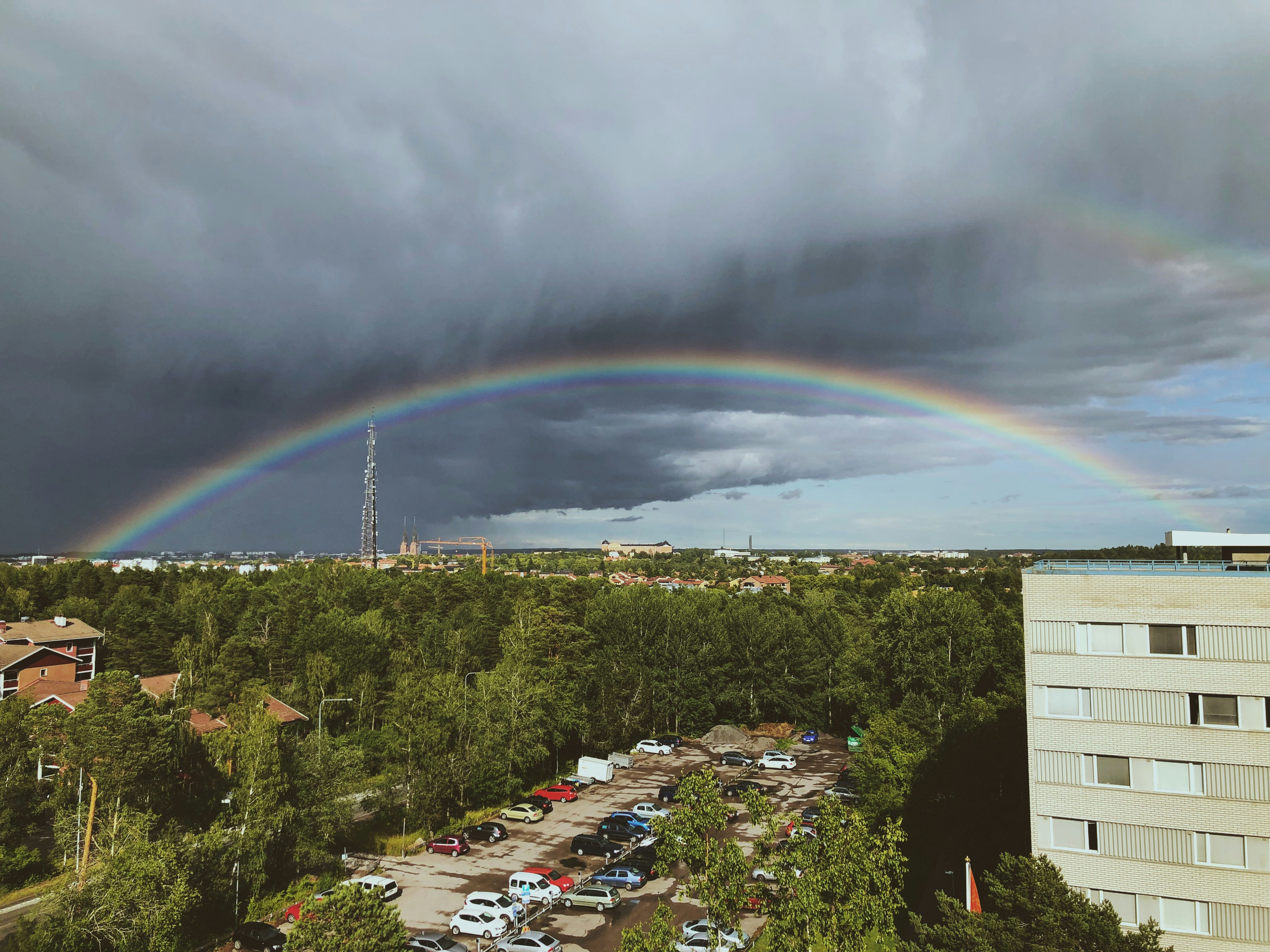 Urban Oasis Under the RainbowJohan Anblick