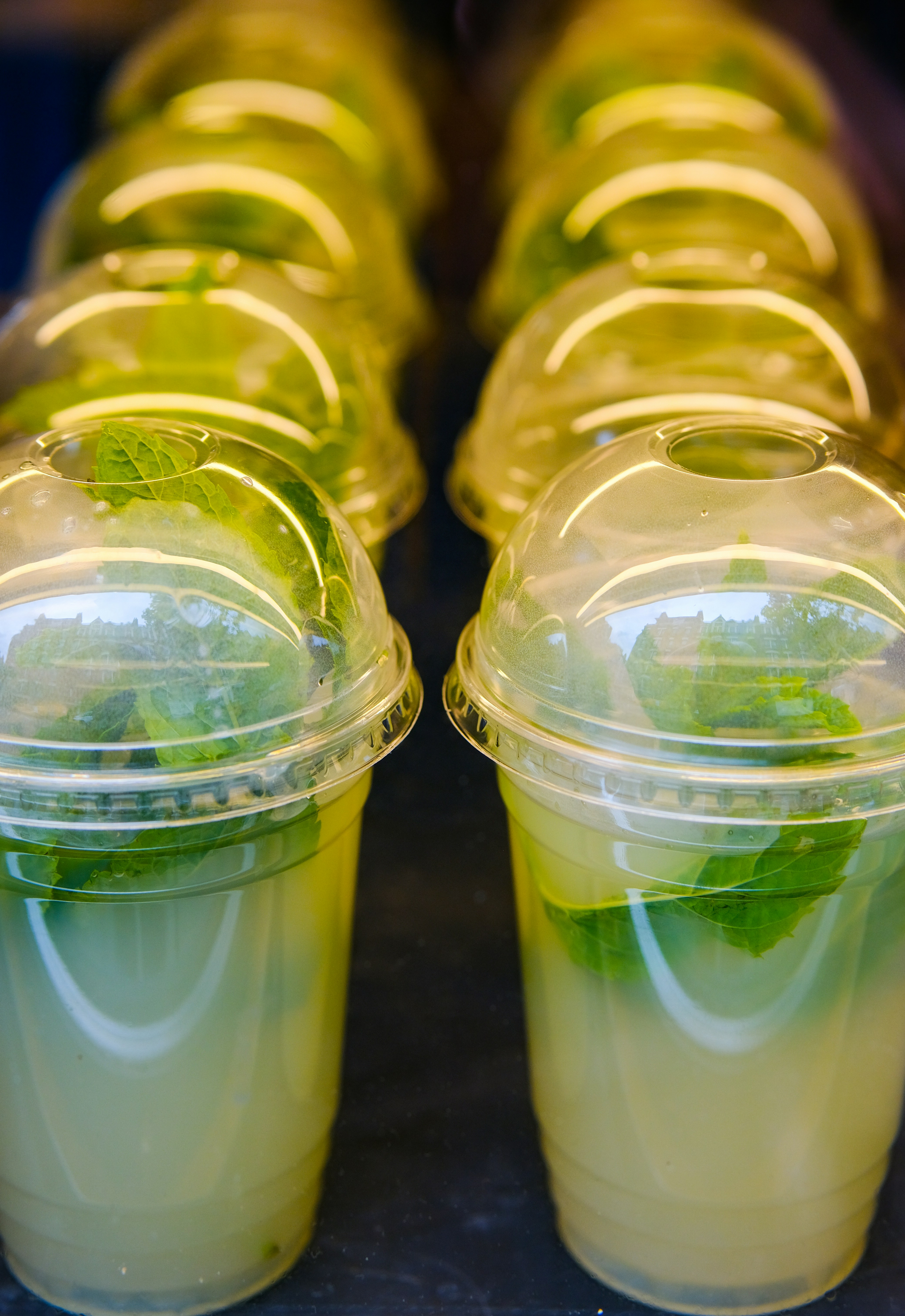 Plastic cup lot on gray surface photo – Free Abstract cups food drink ...