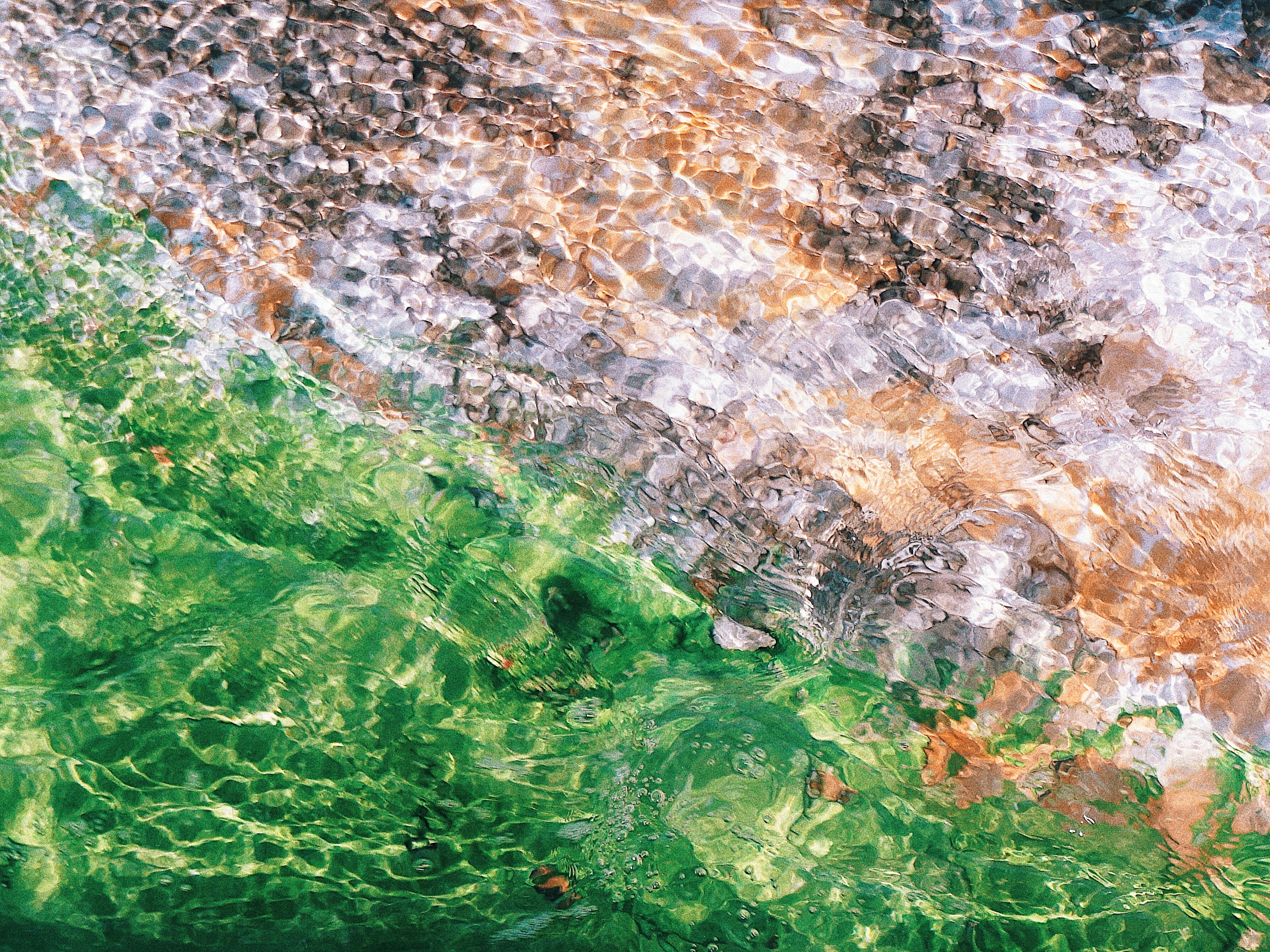 Bird's-eye photo of shore photo – Free Yellowstone national park Image ...
