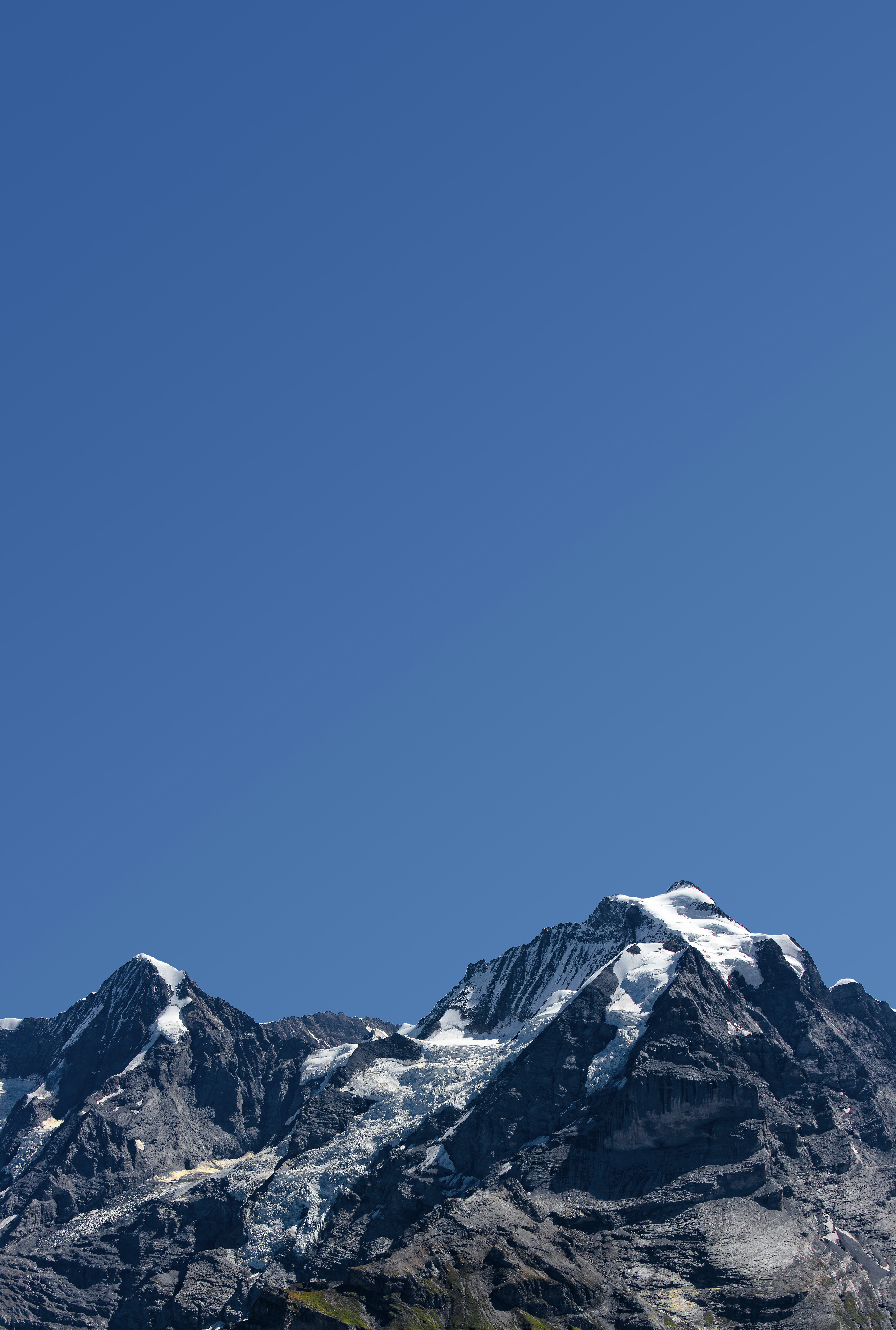 Photography of snow-capped mountain during daytime photo – Free Blue ...
