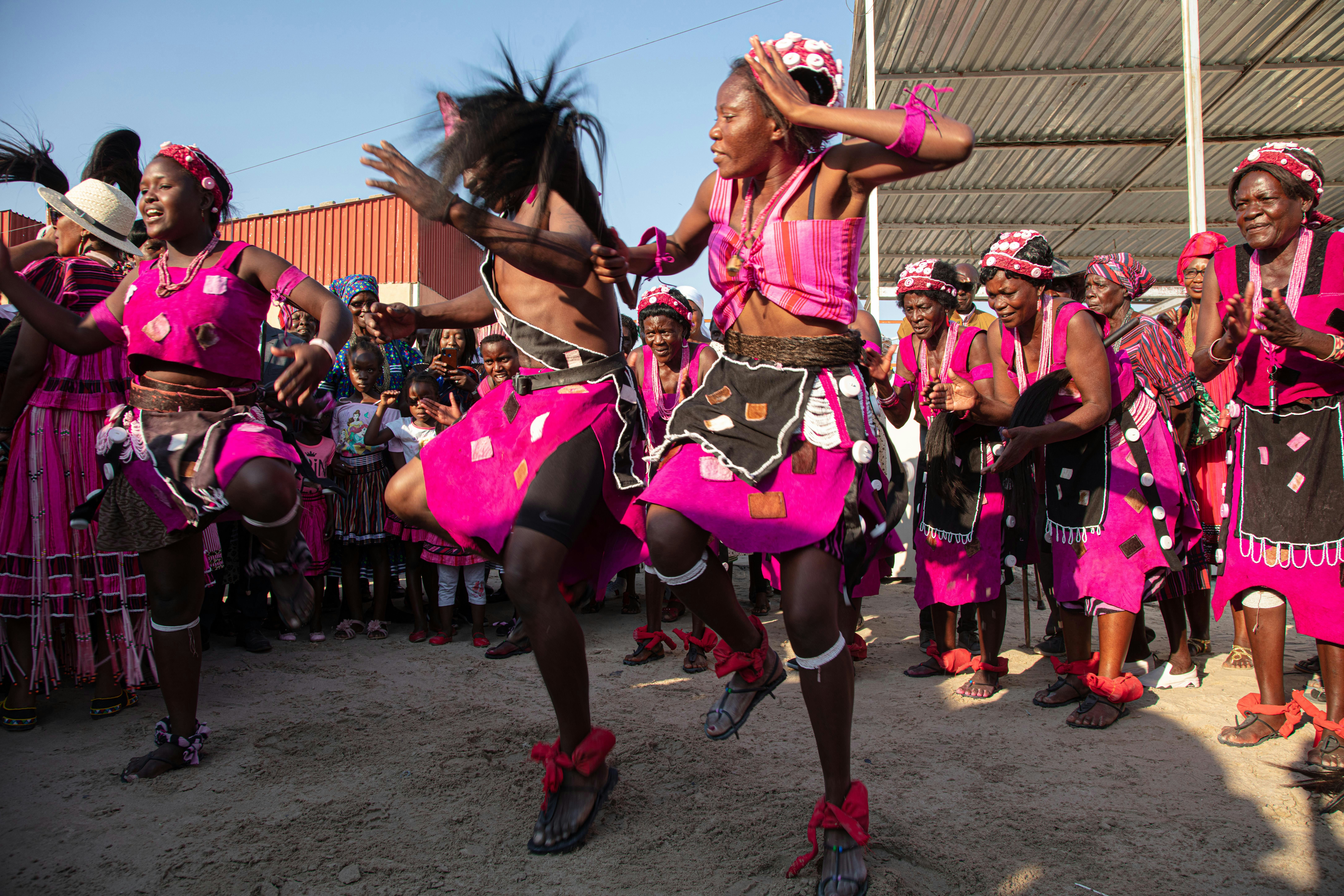 Close-up photography of people dancing on street photo – Free Festival ...